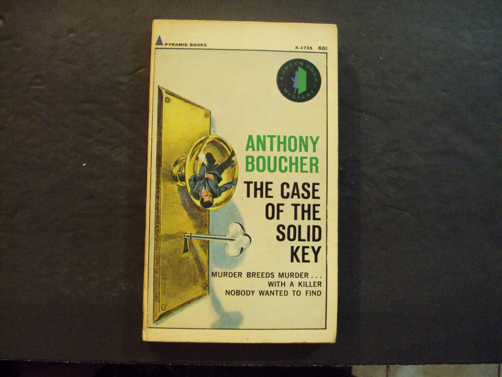 The Case Of The Solid Key pb Anthony Boucher 1st Pyramid Print 1/68 by ...