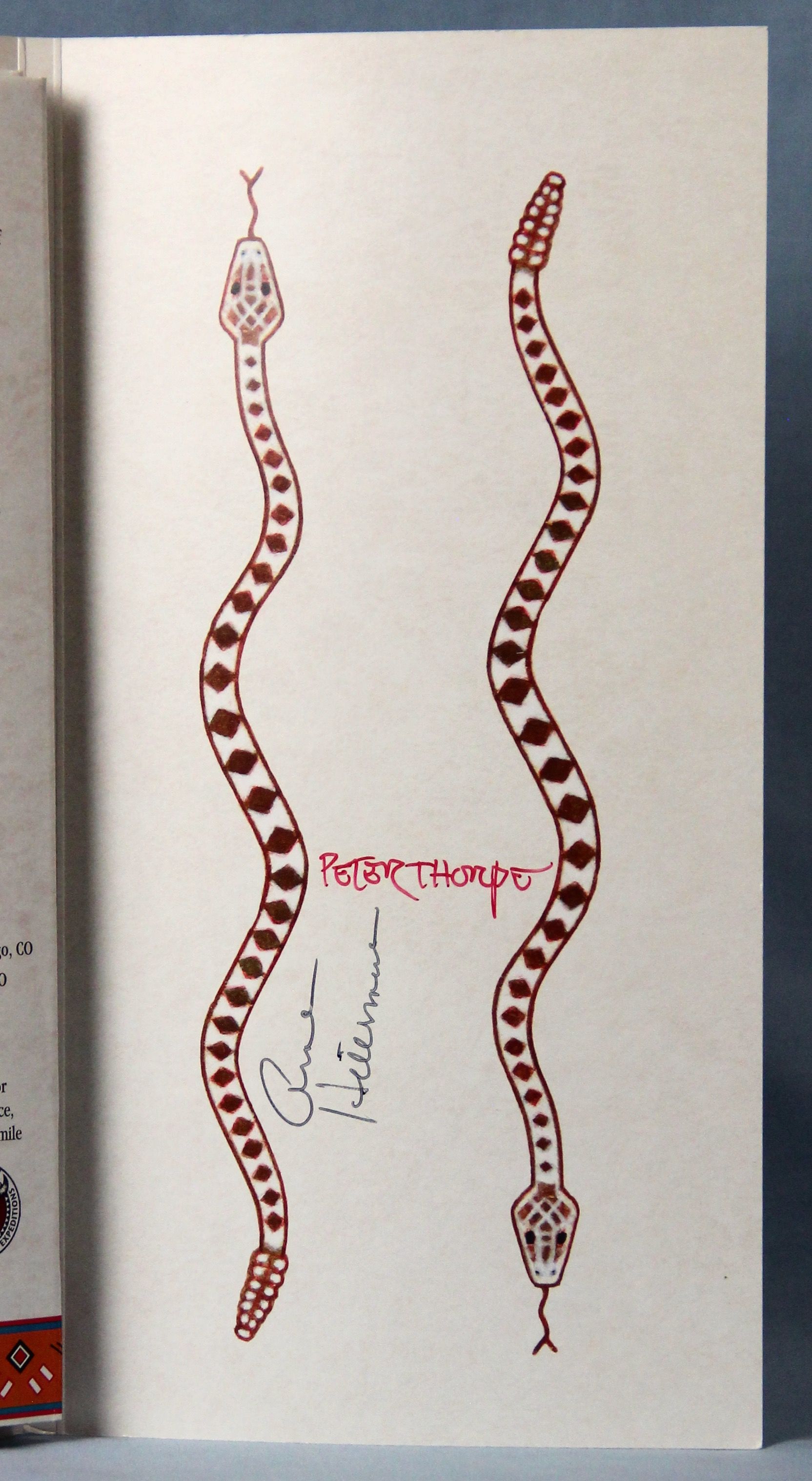 The Hillerman Indian Country Map & Guide (Signed X2) by [Hillerman ...