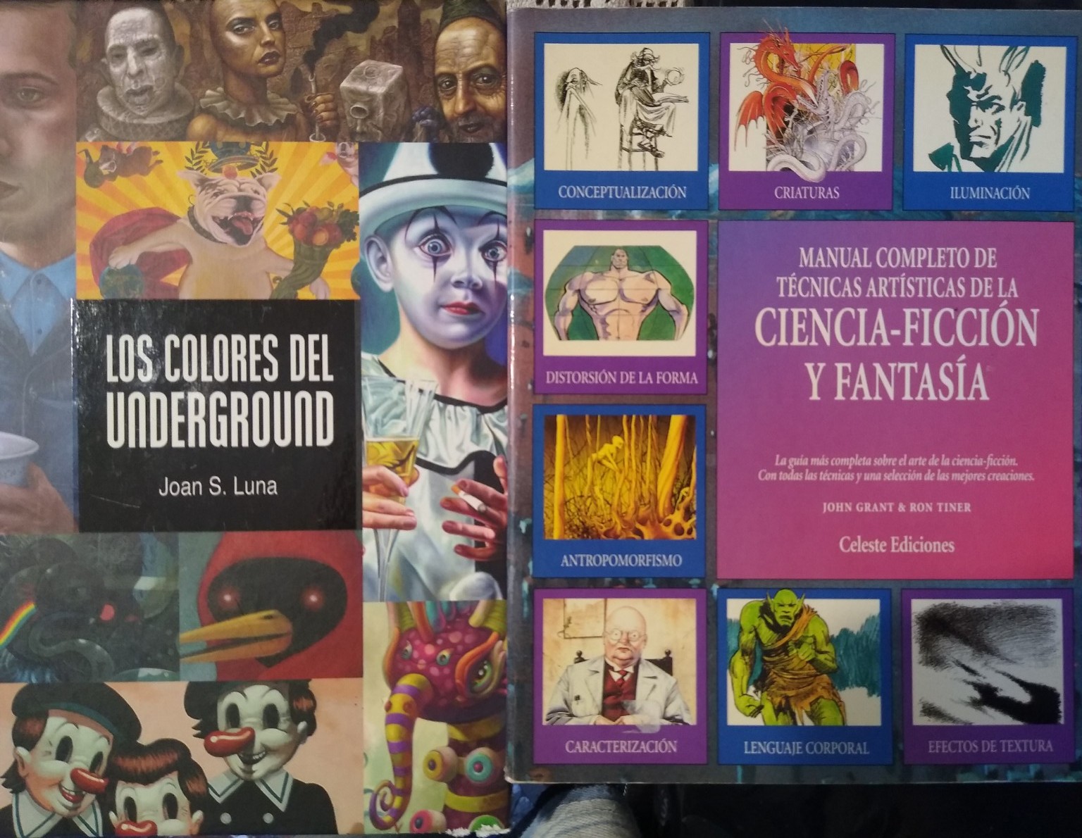 LOS COLORES DEL UNDERGROUND + MANUAL COMPLETO DE TÉCNICAS ARTÍSTICAS DE ...