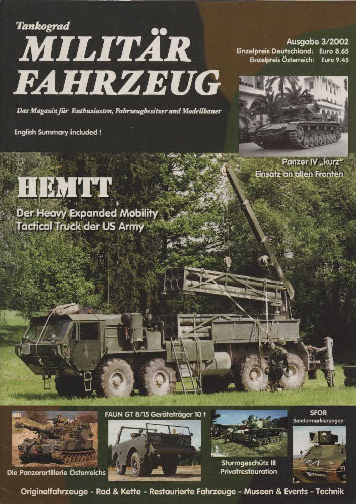 Tankograd Militärfahrzeug. Das Magazin für Enthusiasten ...