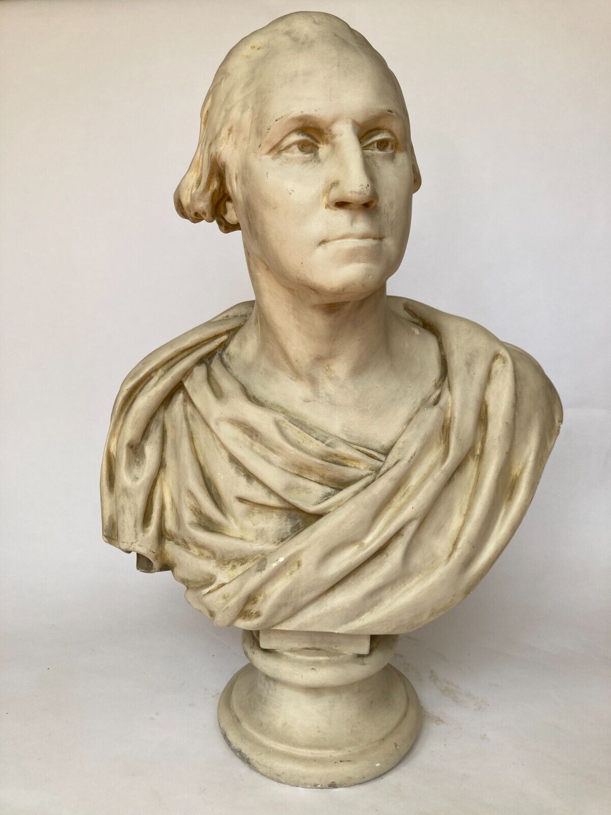 Plaster bust of George Washington von (After) Houdon | Second Story ...