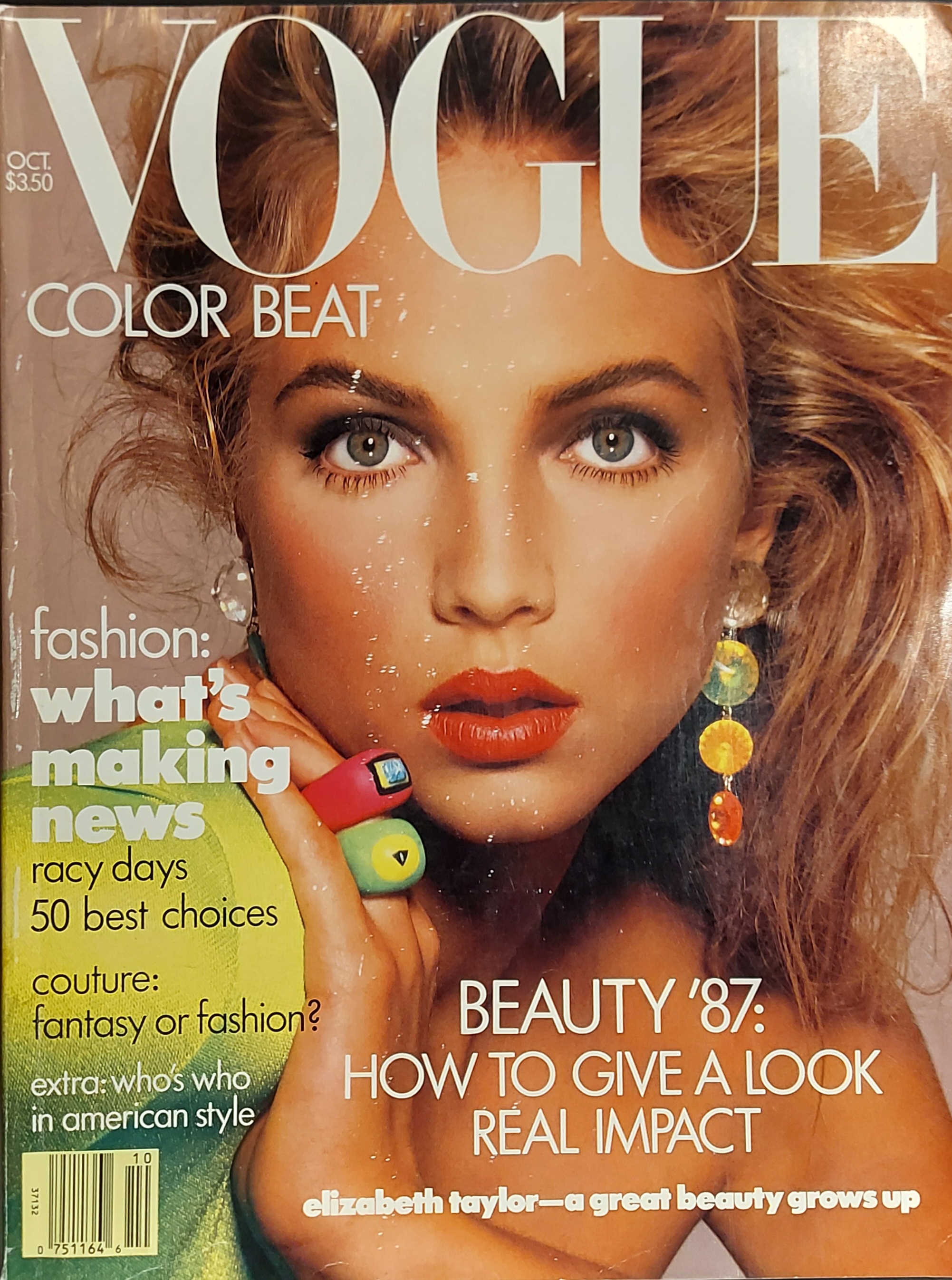 Vogue Magazine, October 1987, Georgia O'keeffe by Mirabella, Grace ...