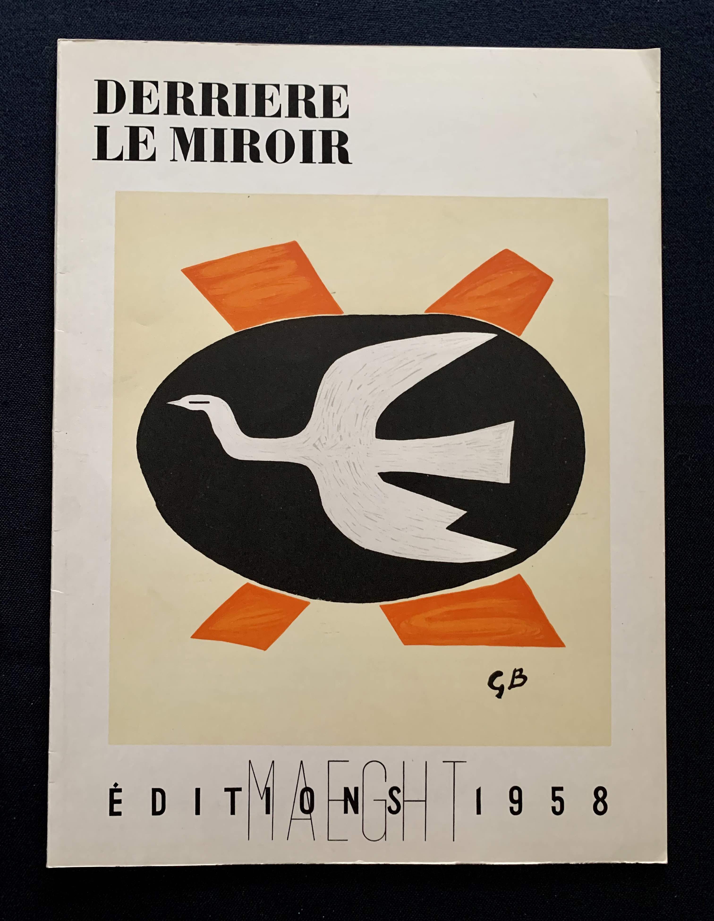 Derrière le miroir 112, "Edition Maeght 1958", 1959. With 3 original ...