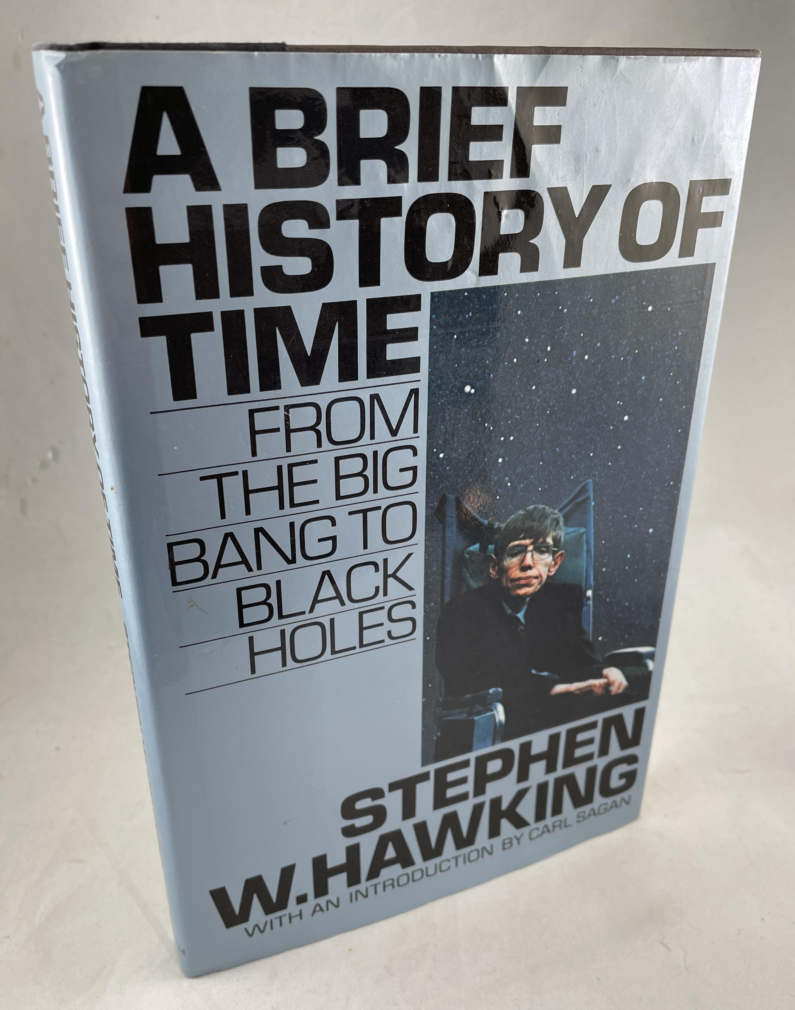 A Brief History of Time by Hawking, Stephen W. and Carl Sagan ...