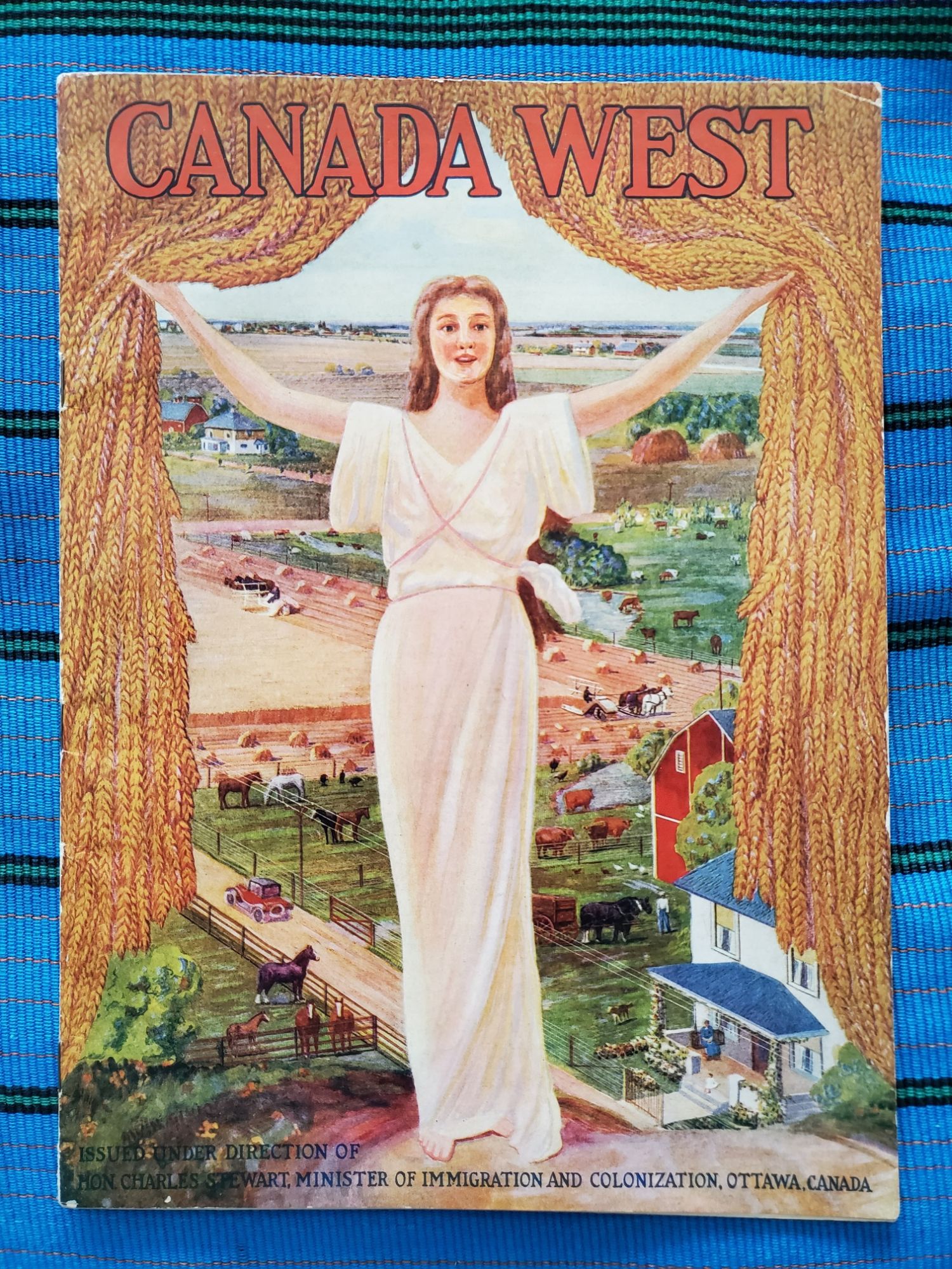 CANADA WEST: Information for the Intending Settler (1923) by Canada ...