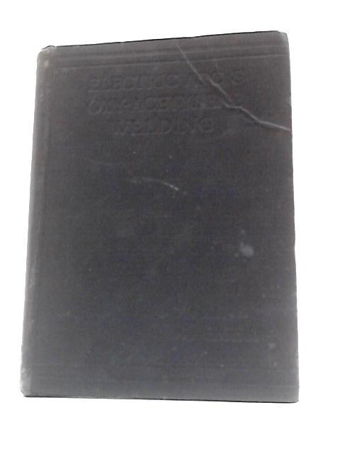 Electric Arc And Oxy - Acetylene Welding. von E Arthur Atkins; A G ...