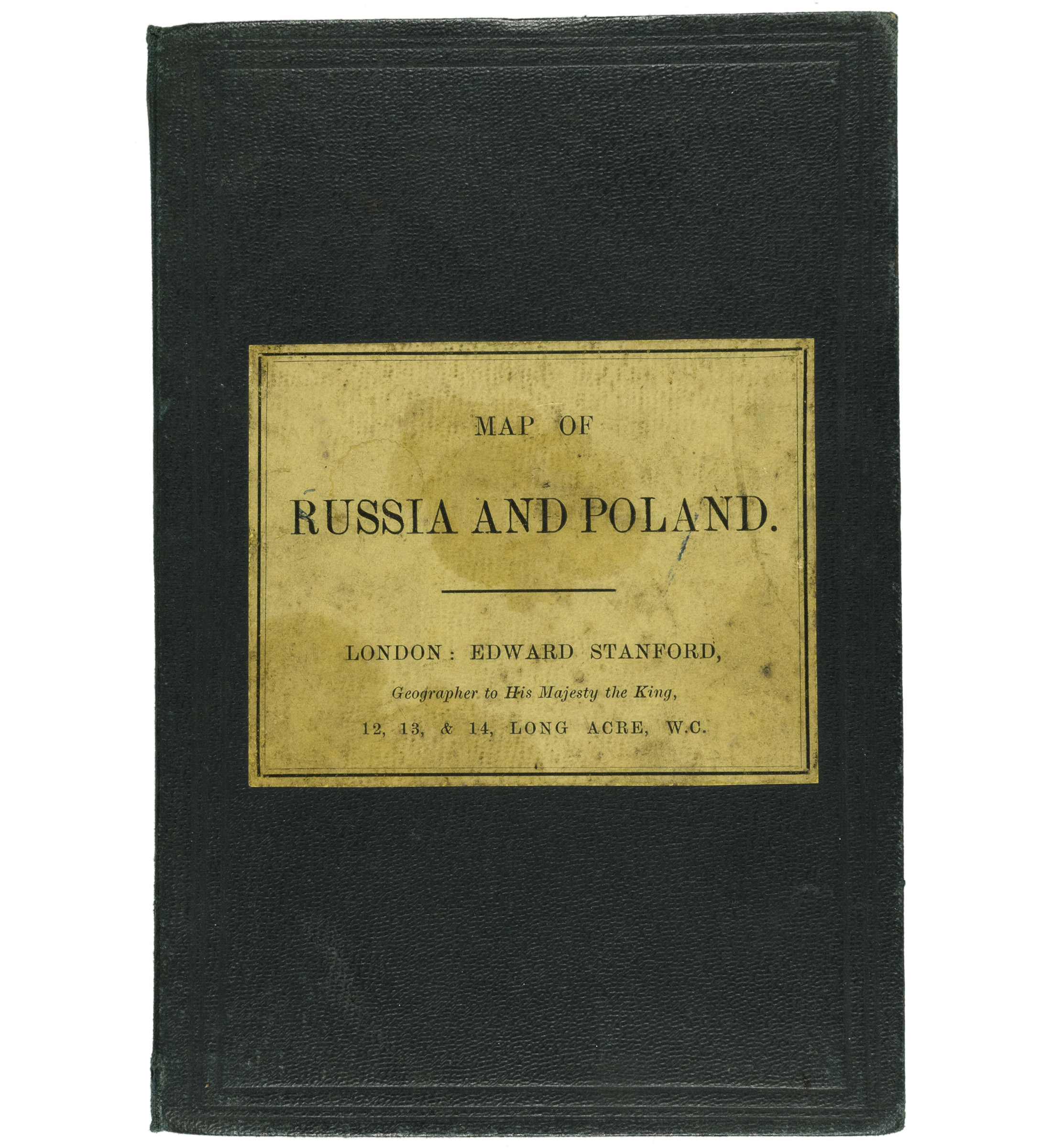 Map of Russia and Poland. by MAP. RUSSIA.: (1890) | Jarndyce, The 19th ...