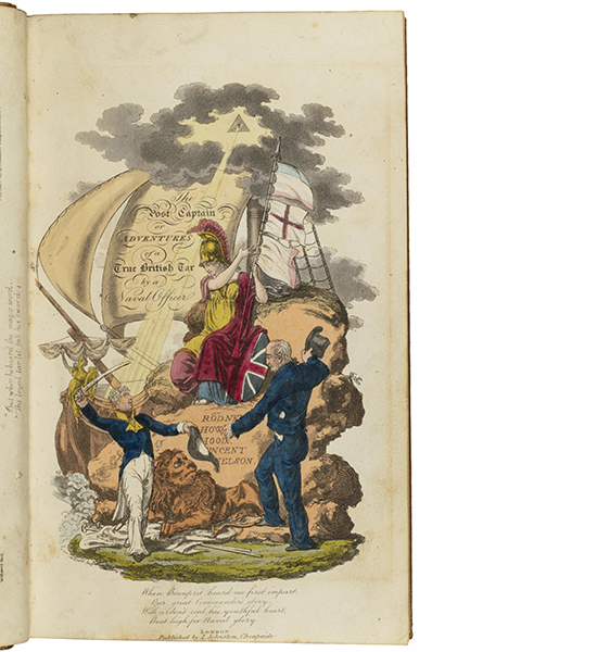 The Adventures of a Post Captain: by a naval officer. With characteristic engravings by Mr ...