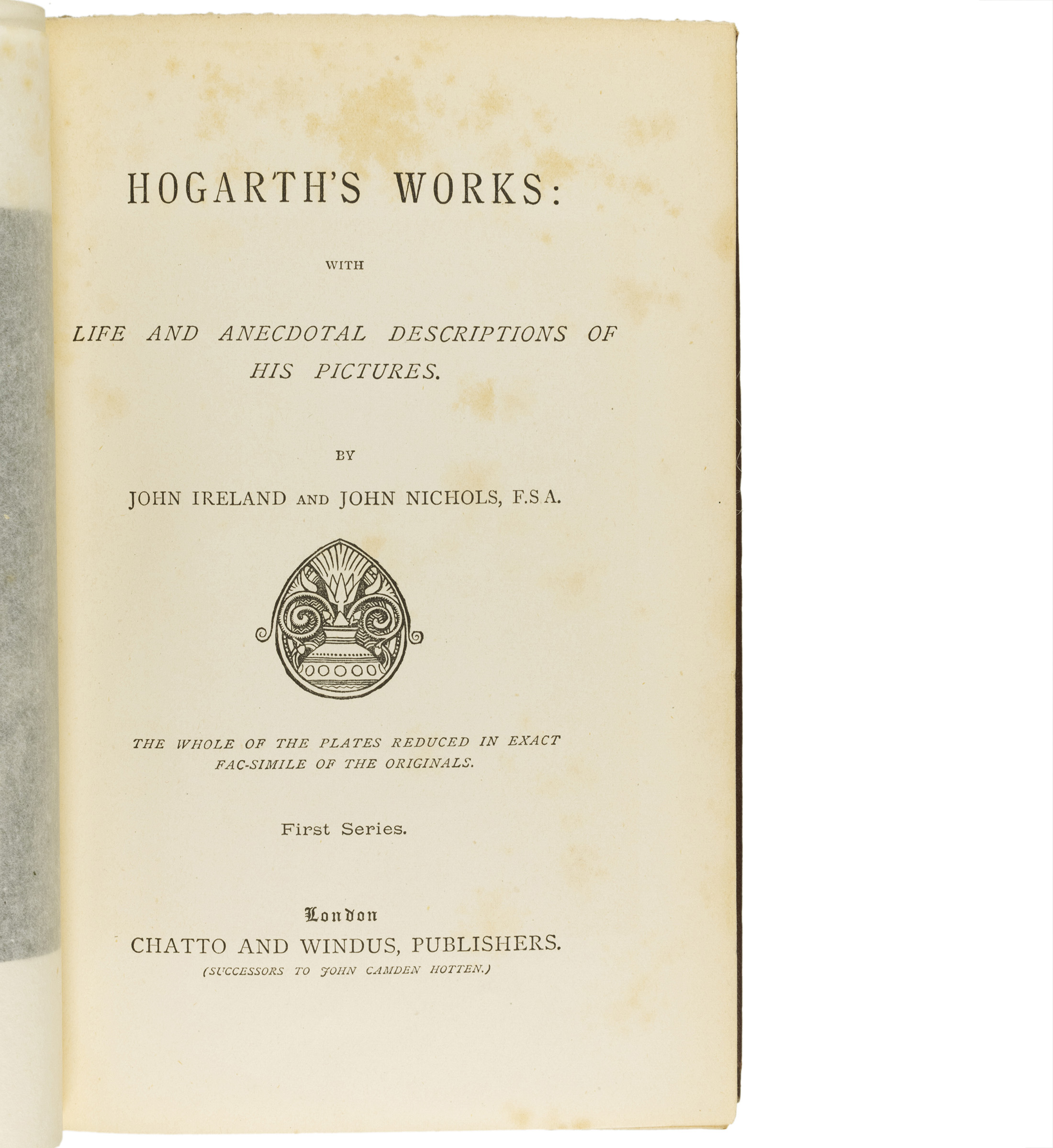 Hogarth's Works: with life and anecdotal descriptions of his pictures ...