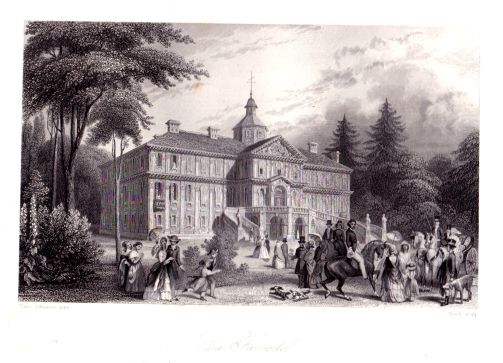 Favorite. La Favorite. Stahlstich von Heath nach Tony Johannot. von ...