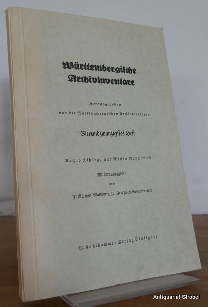 Systematische Übersicht über die Bestände des Fürstl. von Waldburg-Zeil ...
