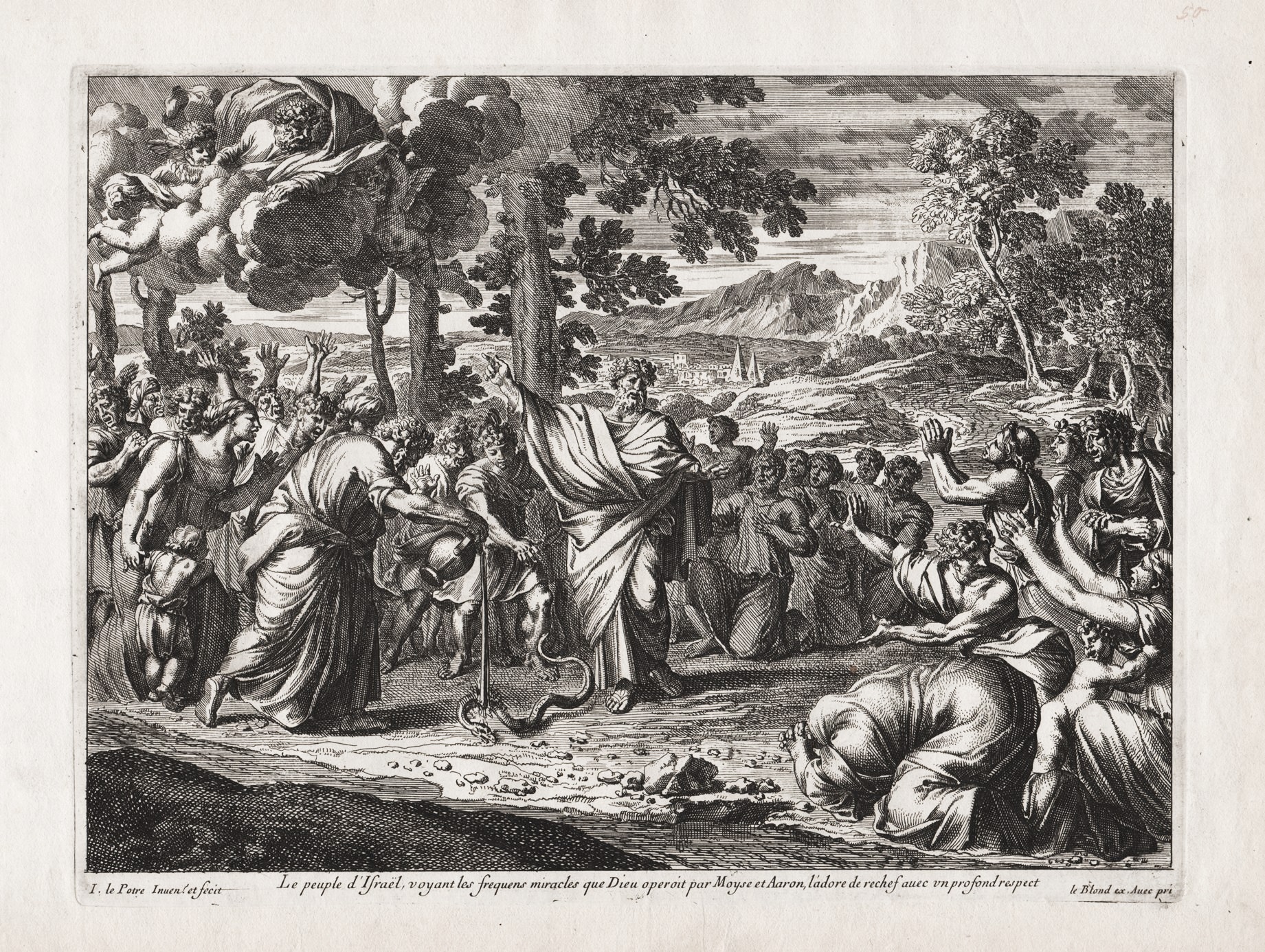 "Le peuple d'Israel, voyant les frequens miracles que Dieu operoit par ...