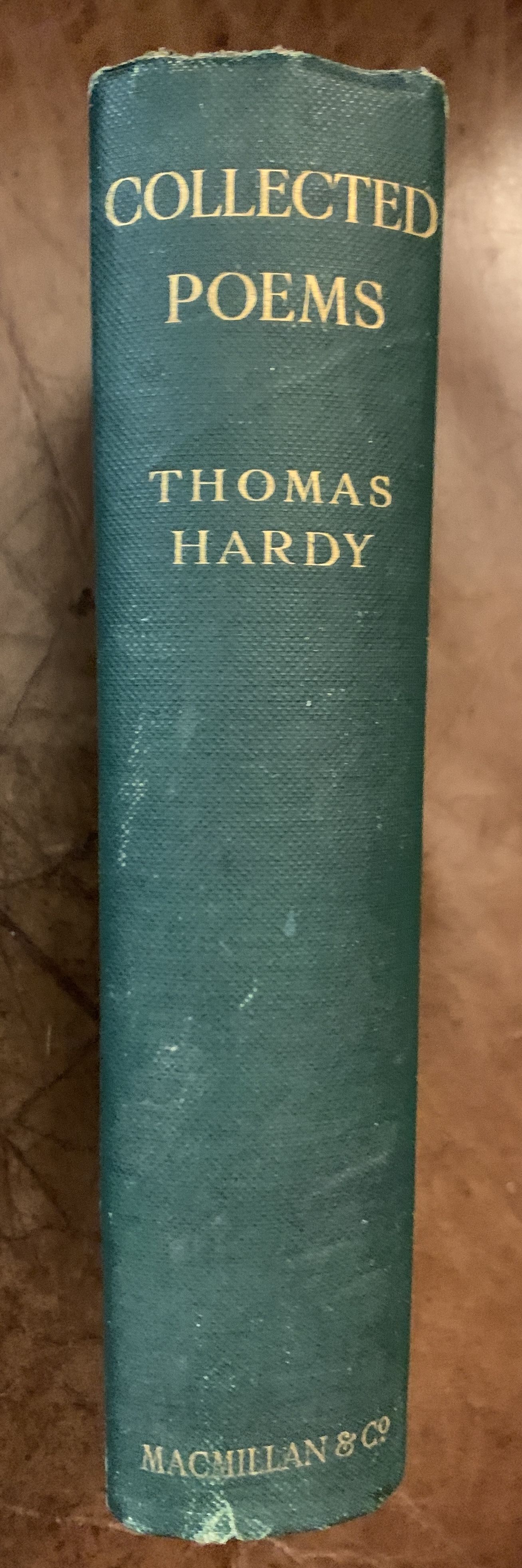 Collected Poems of Thomas Hardy Volume I de Thomas Hardy: Very Good+ Hardcover | Three Geese in ...
