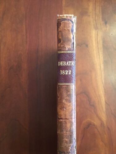 Two 1822/1829 Raleigh North Carolina Pamphlets, on the Convention ...