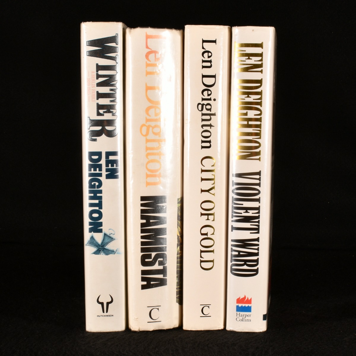 Winter; Mamista; City of Gold; Violent Ward by Len Deighton: Very Good Indeed Cloth (1987) First ...