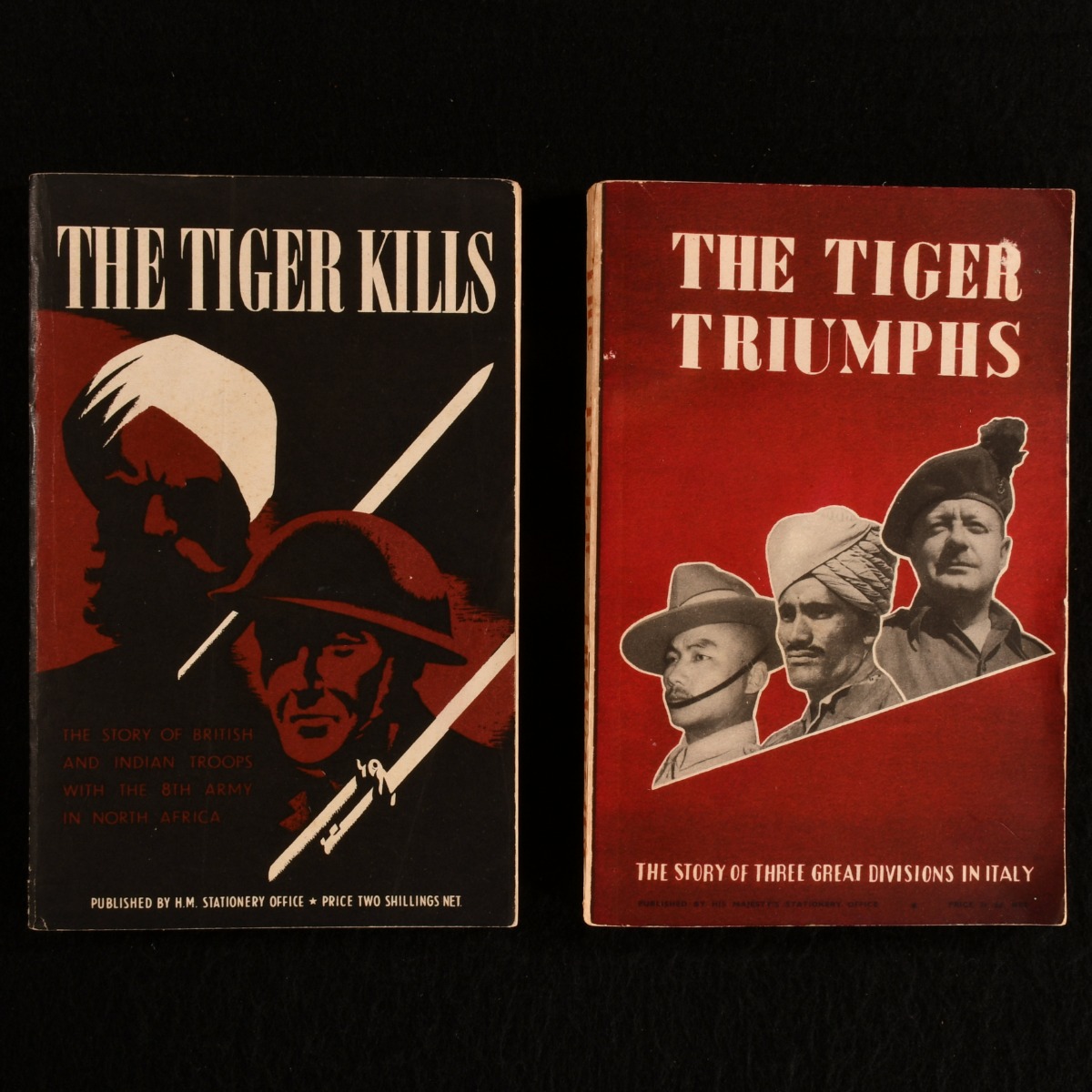 The Tiger Kills and The Tiger Triumphs by Sir Claude Auchinleck: Very ...