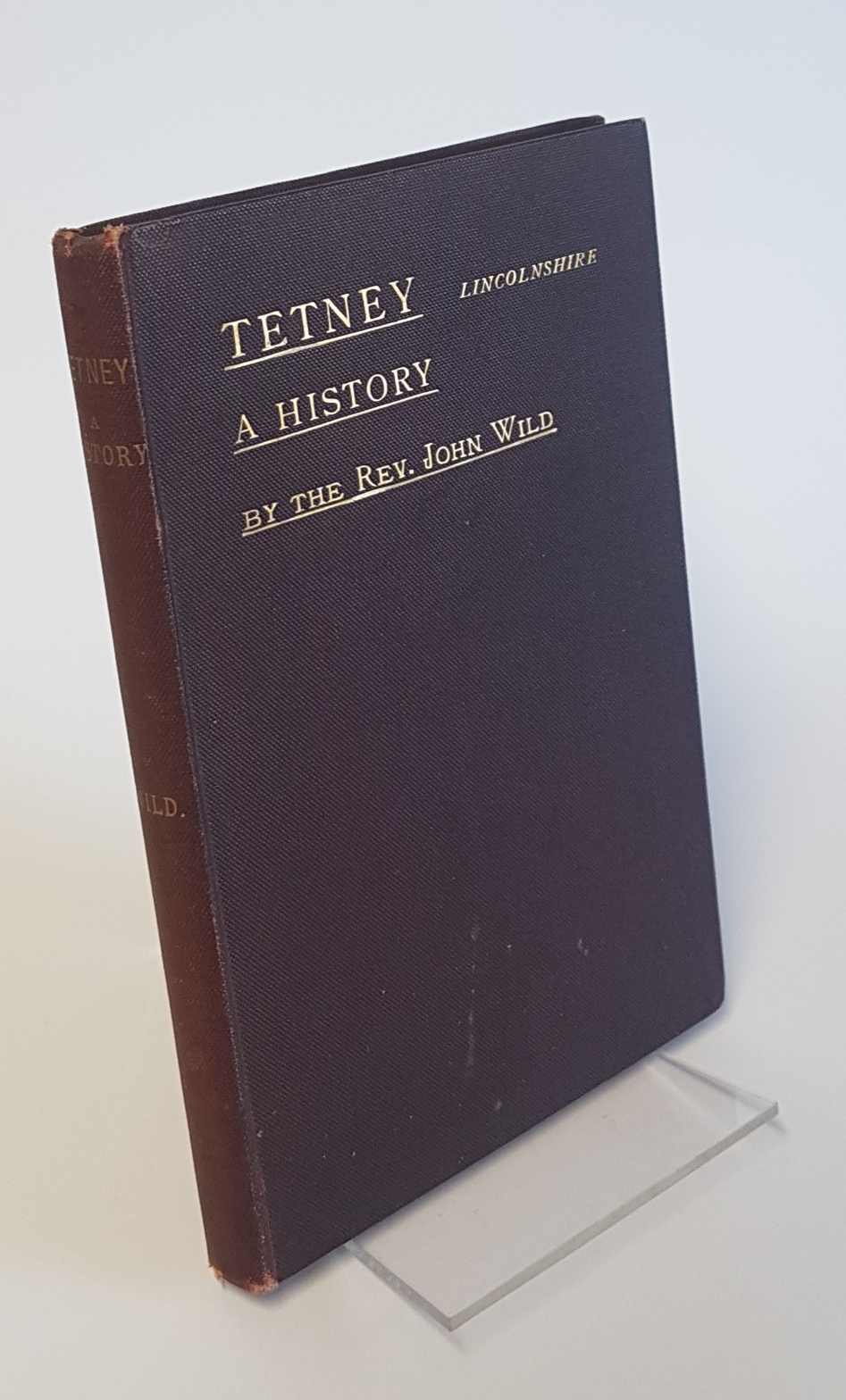 Tetney, Lincolnshire - A History by Wild, Rev J: Very Good Hardcover ...