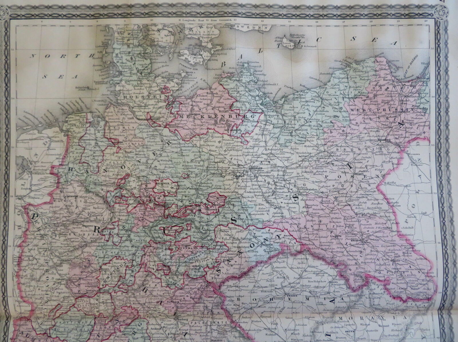 German Empire Prussia Bavaria Hanover Berlin Munich Hamburg 1879 ...