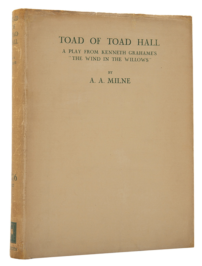 Toad of Toad Hall. A play from Kenneth Grahame's book 'The Wind in the ...