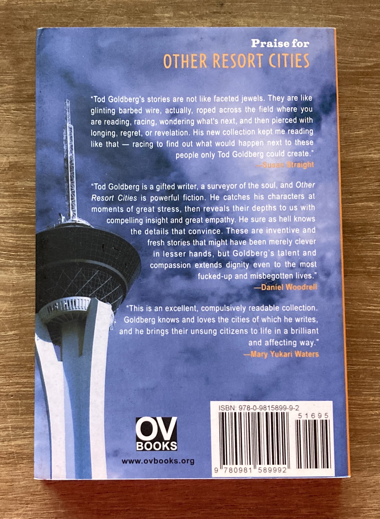 Other Resort Cities by Goldberg, Tod: Very Good Soft cover (2009) 1st ...