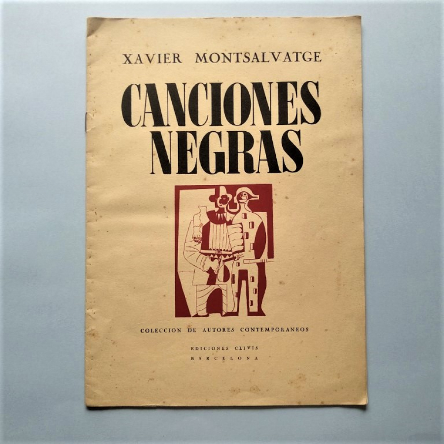 Cinco Canciones Negras. Compestas pro. sobre poemas de Rafael Alberti ...