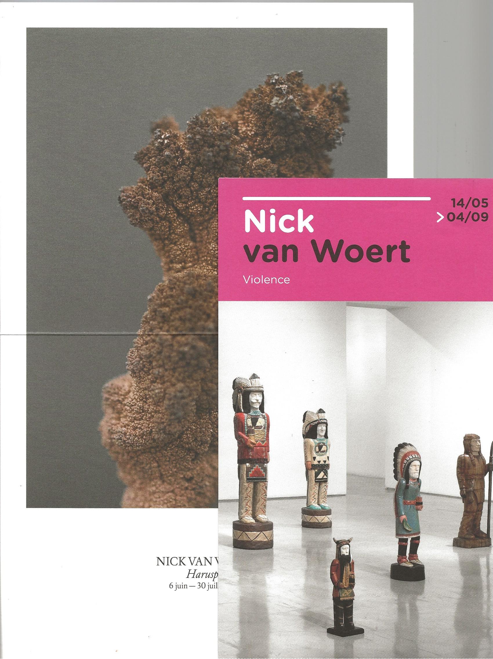 Nick Van Woert - a collection of 5 invitations / documents by Van Woert, Nick: Fine No Binding ...