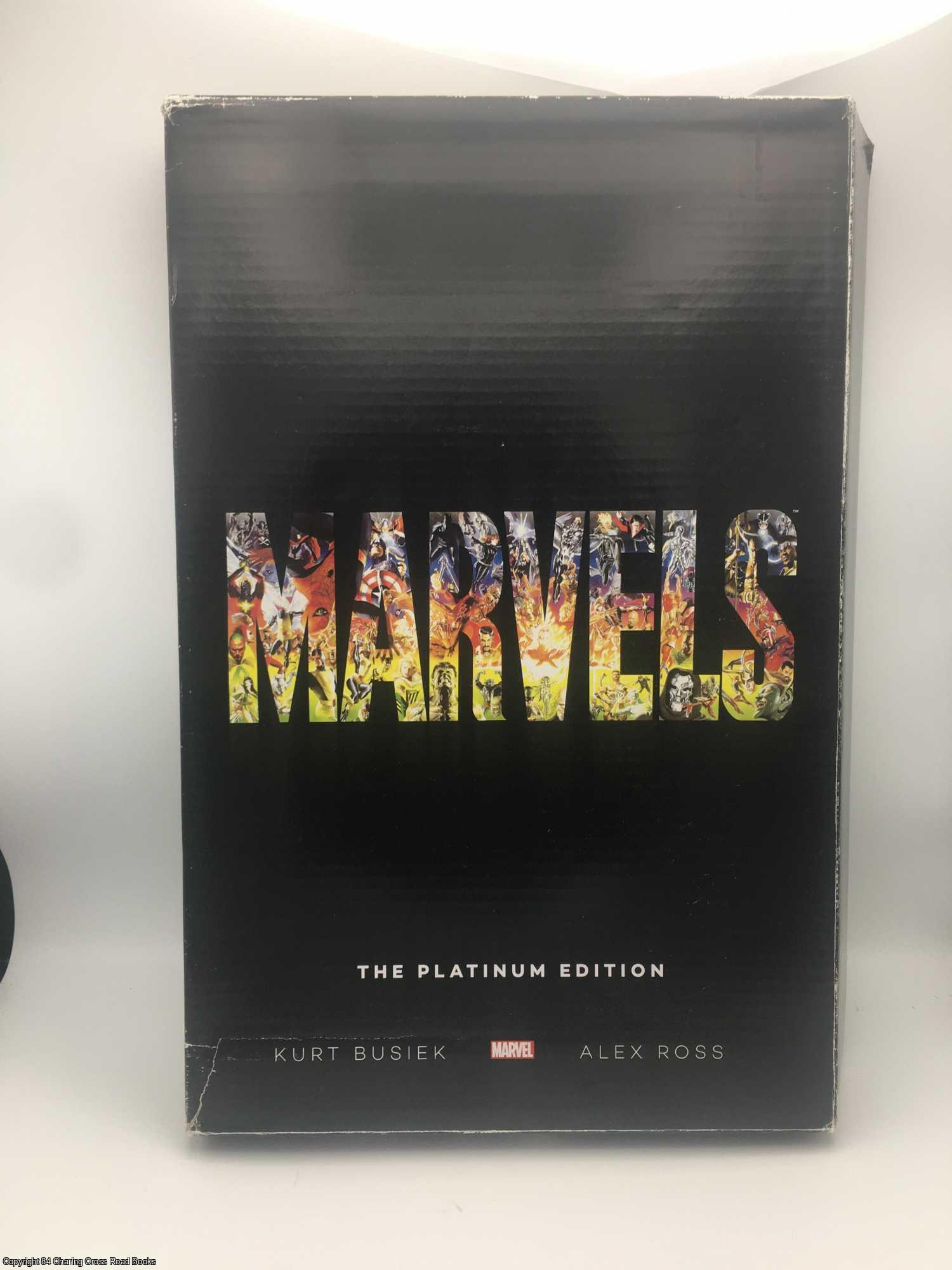 Marvels: The Platinum Edition Slipcase by Busiek, Kurt: Collectable ...