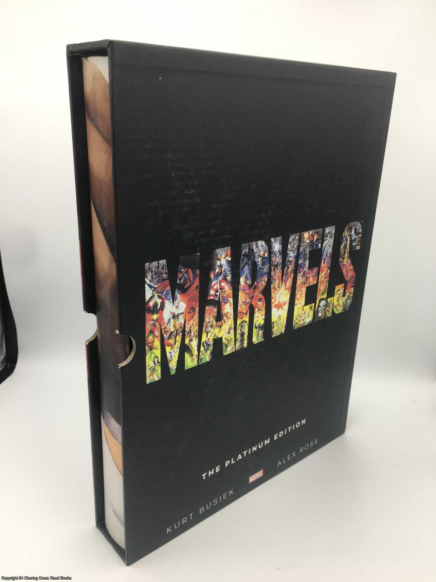 Marvels: The Platinum Edition Slipcase by Busiek, Kurt: Collectable ...