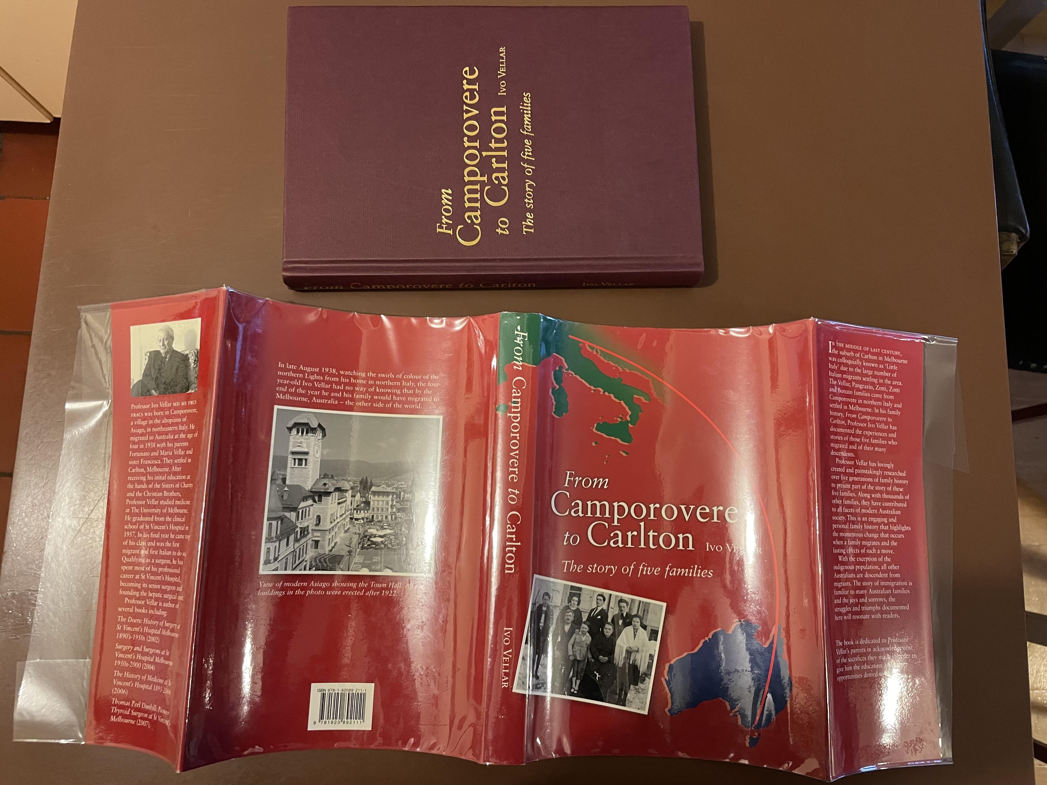 From Camporovere to Carlton: The Story of Five Families by Ivo D ...