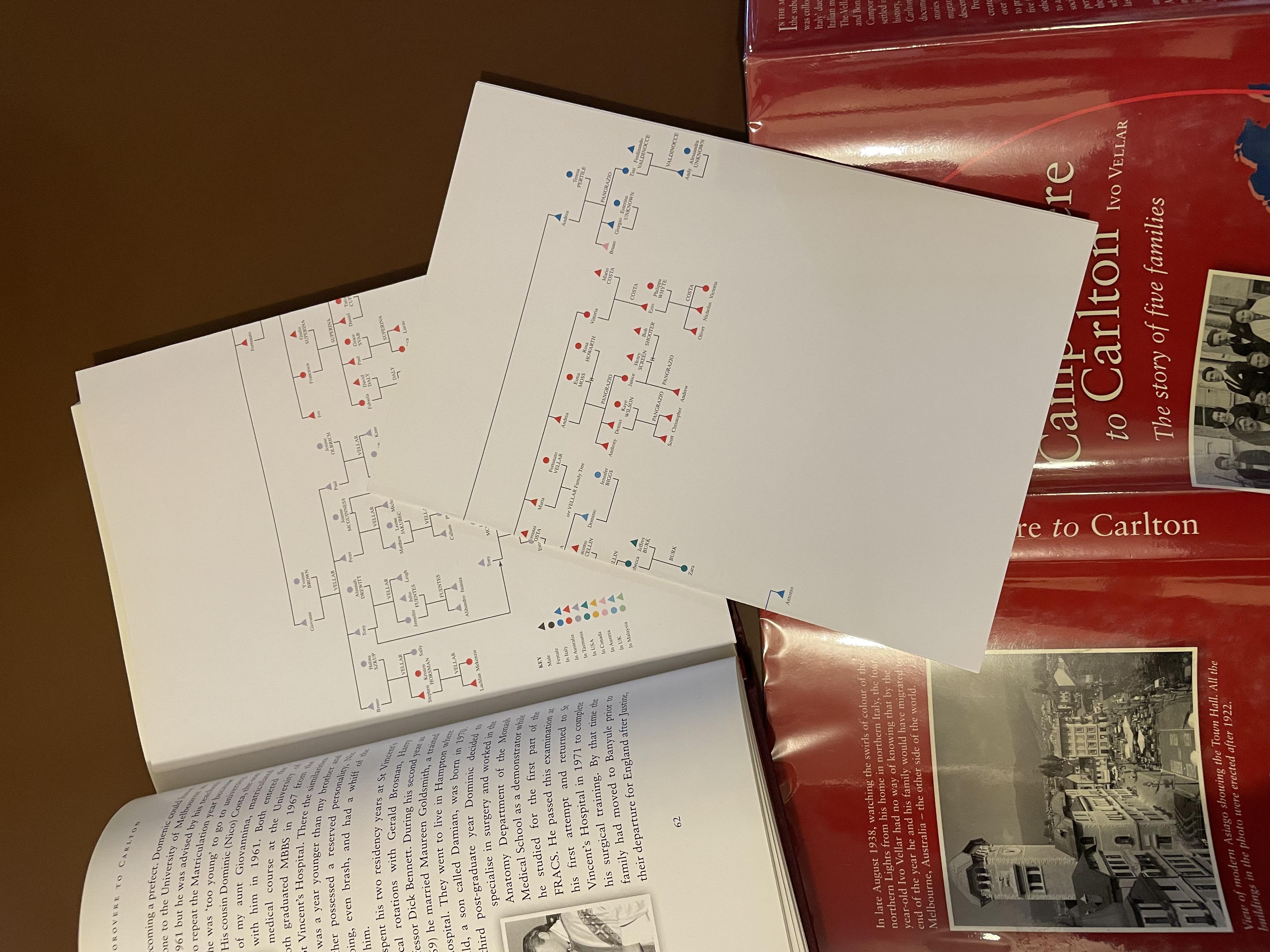 From Camporovere to Carlton: The Story of Five Families by Ivo D ...