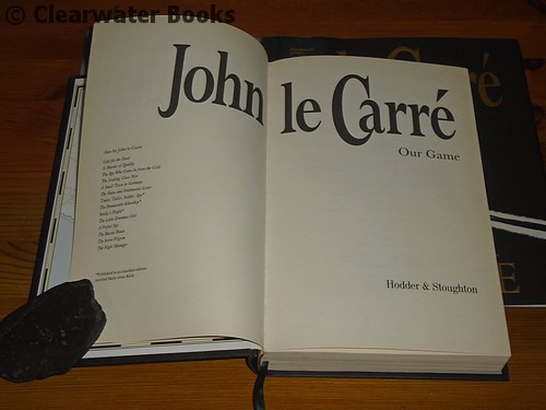 Our Game. A novel. by JOHN LE CARRÉ.: Good Hardcover (1995) 1st Edition ...