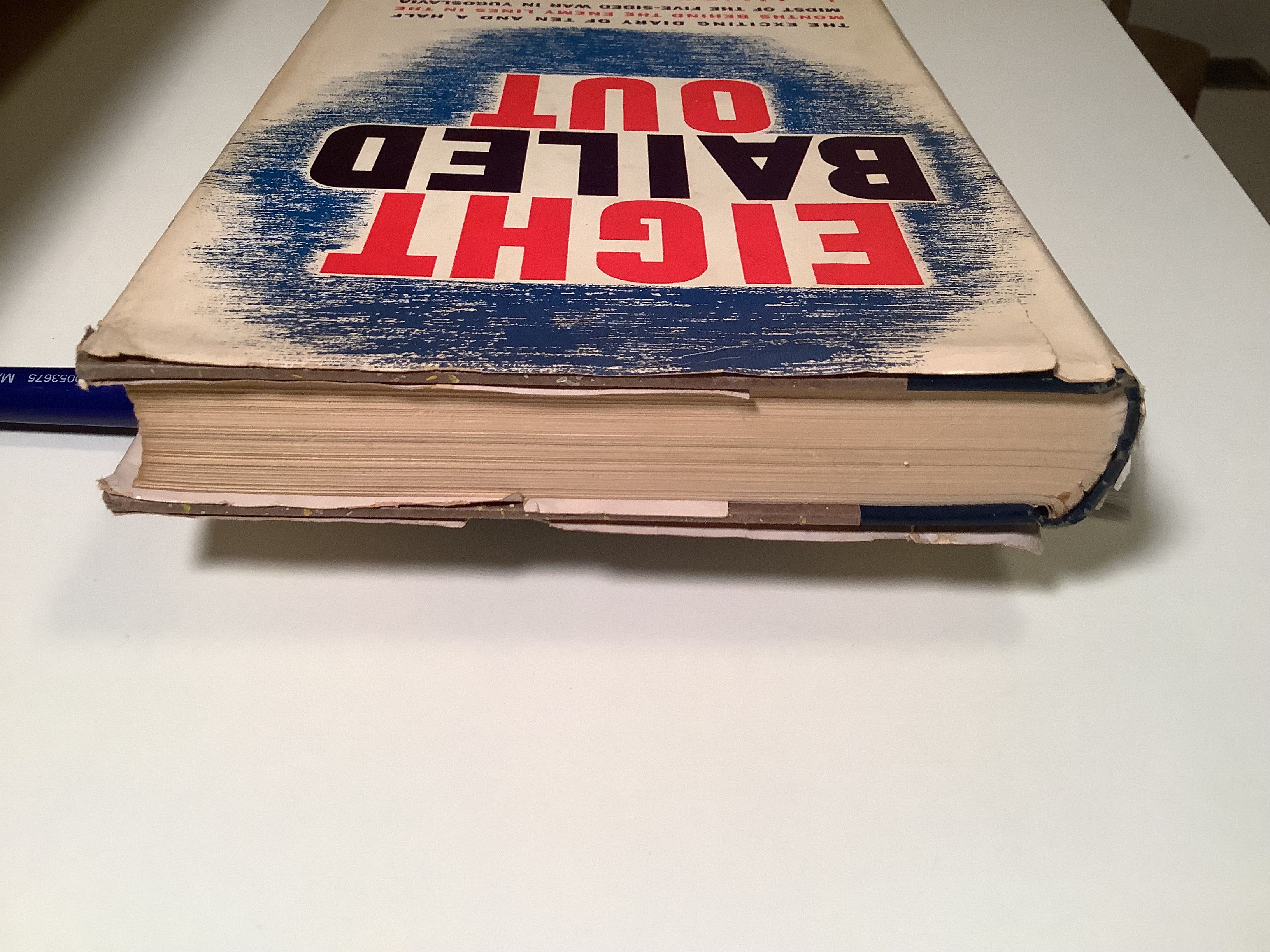 Eight Bailed Out by Major James M Inks: Very Good (1954) First. | TLM Books