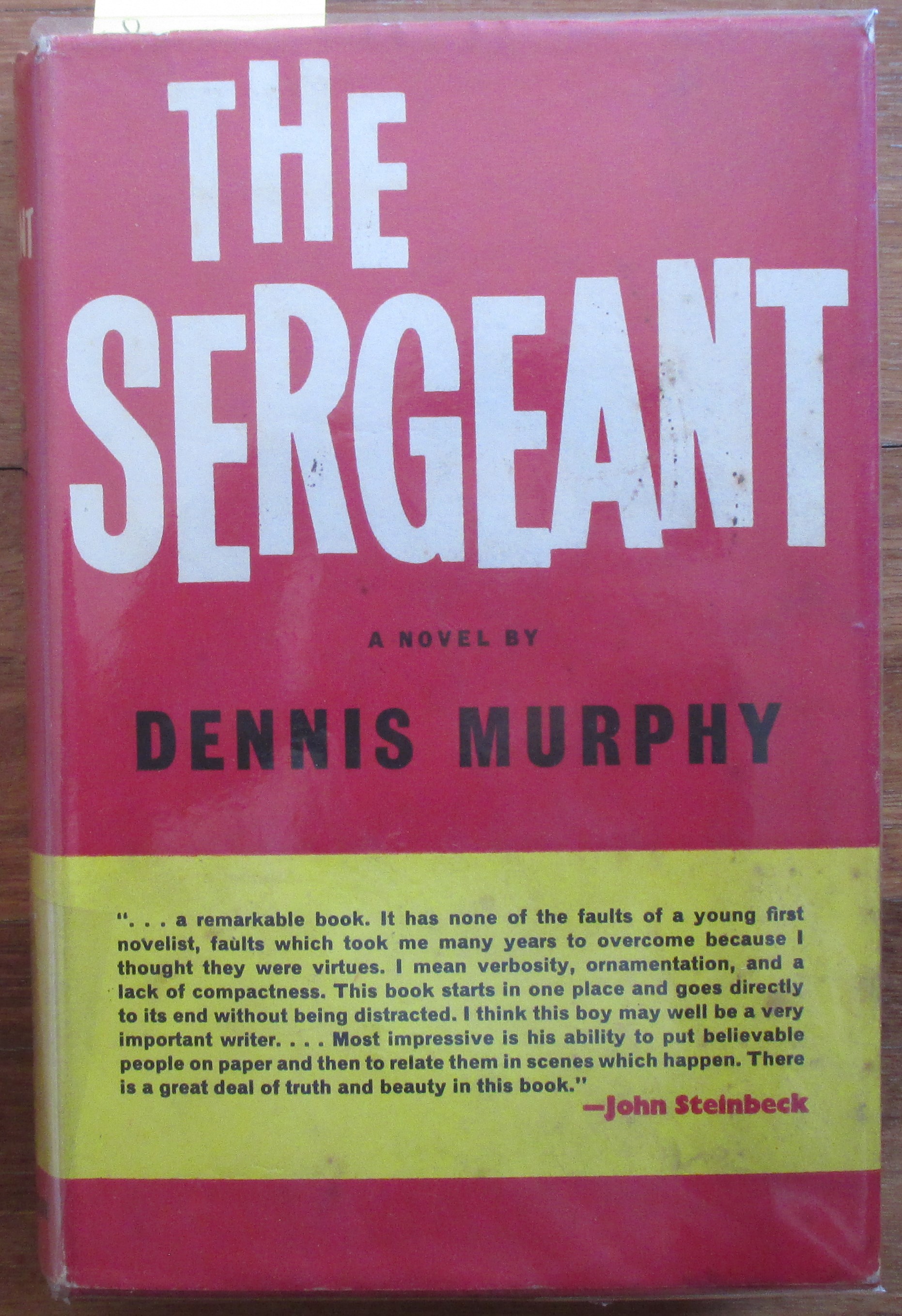 Sergeant, The: A Novel by Murphy, Dennis: Good Hardcover with Dust ...