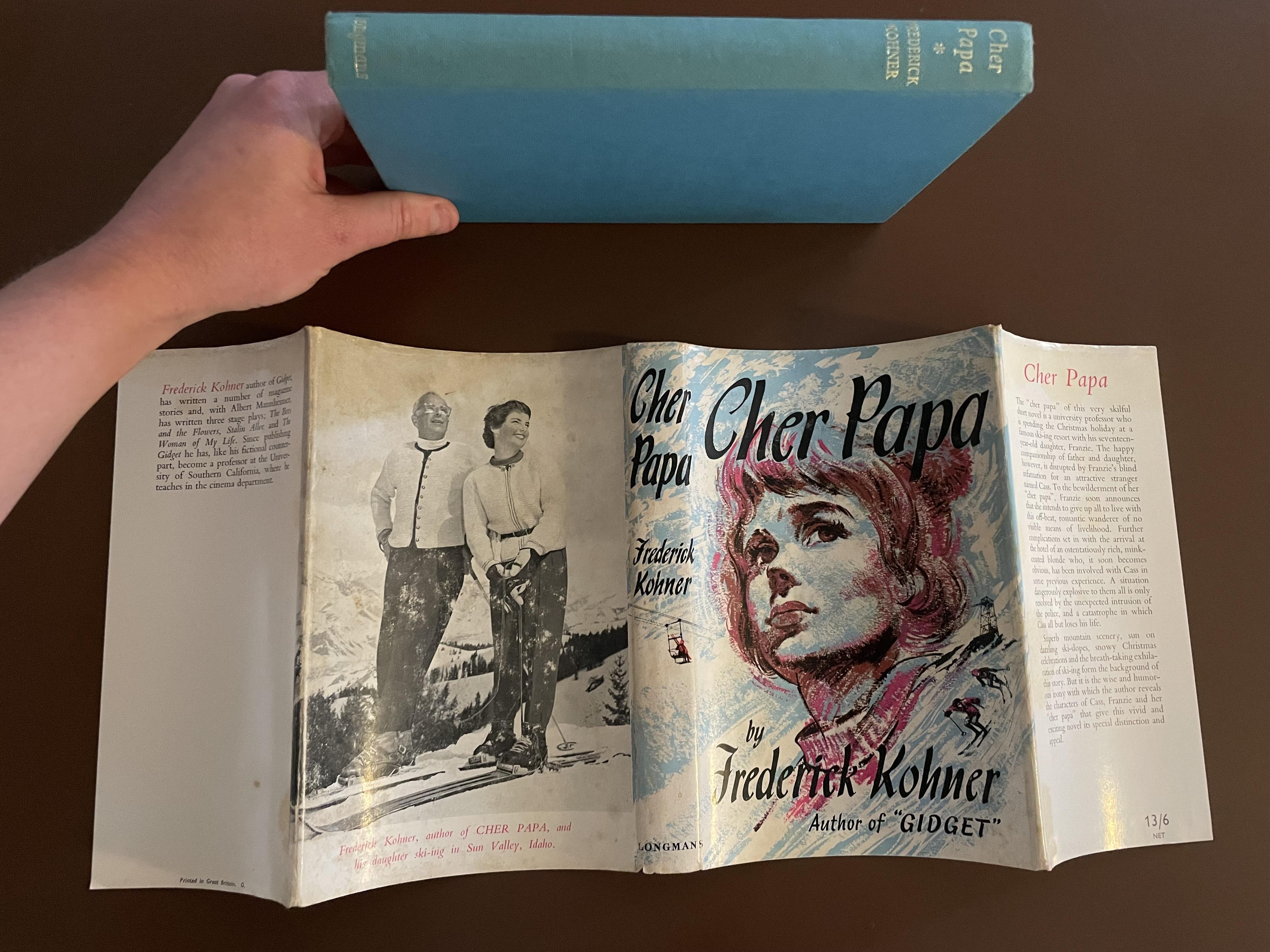 Cher Papa by Frederick Kohner: Very Good Hardcover (1960) 1st Edition ...