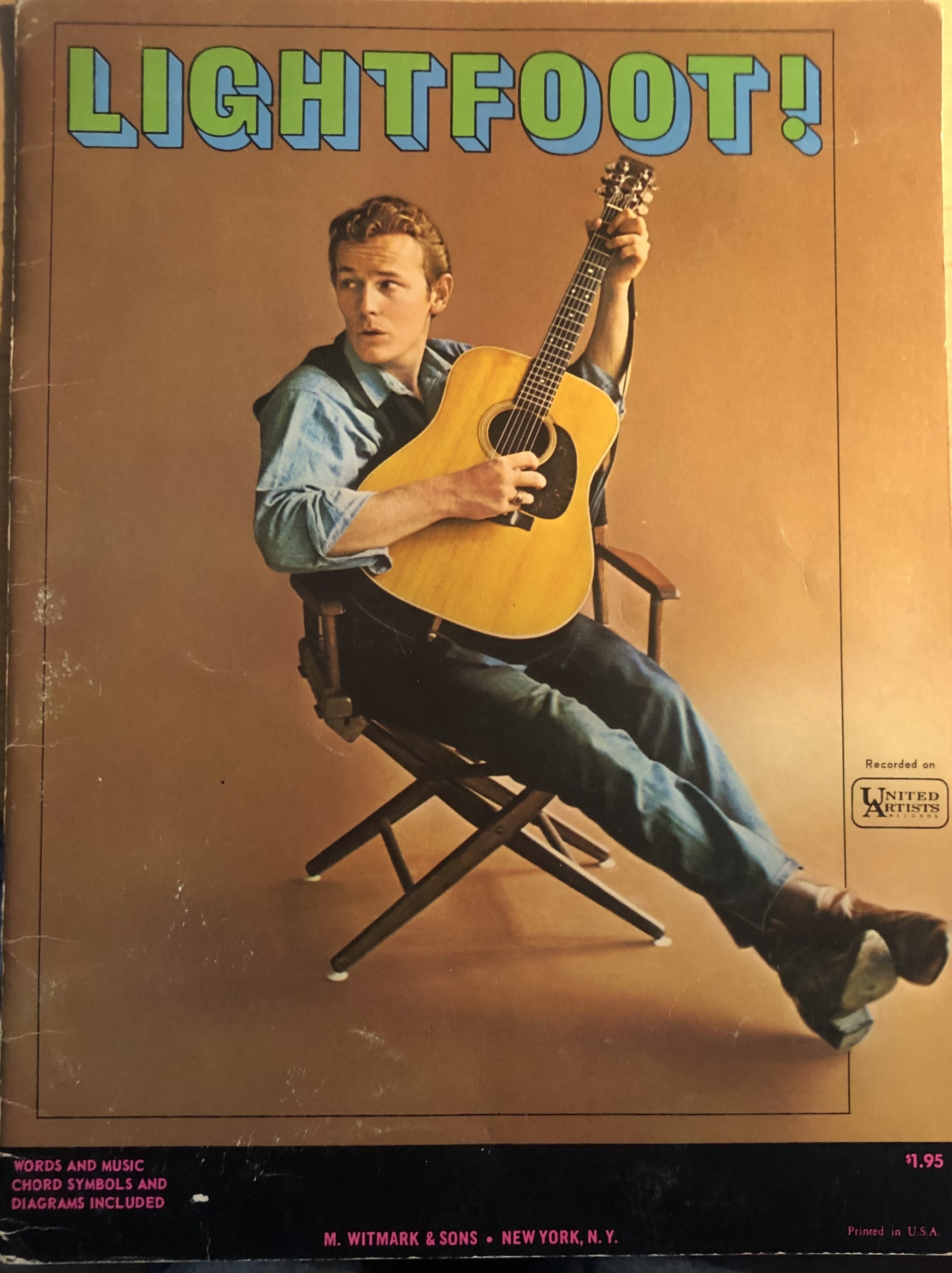 Lightfoot!: Words and Music, Chord Symbols and Diagrams Included ...