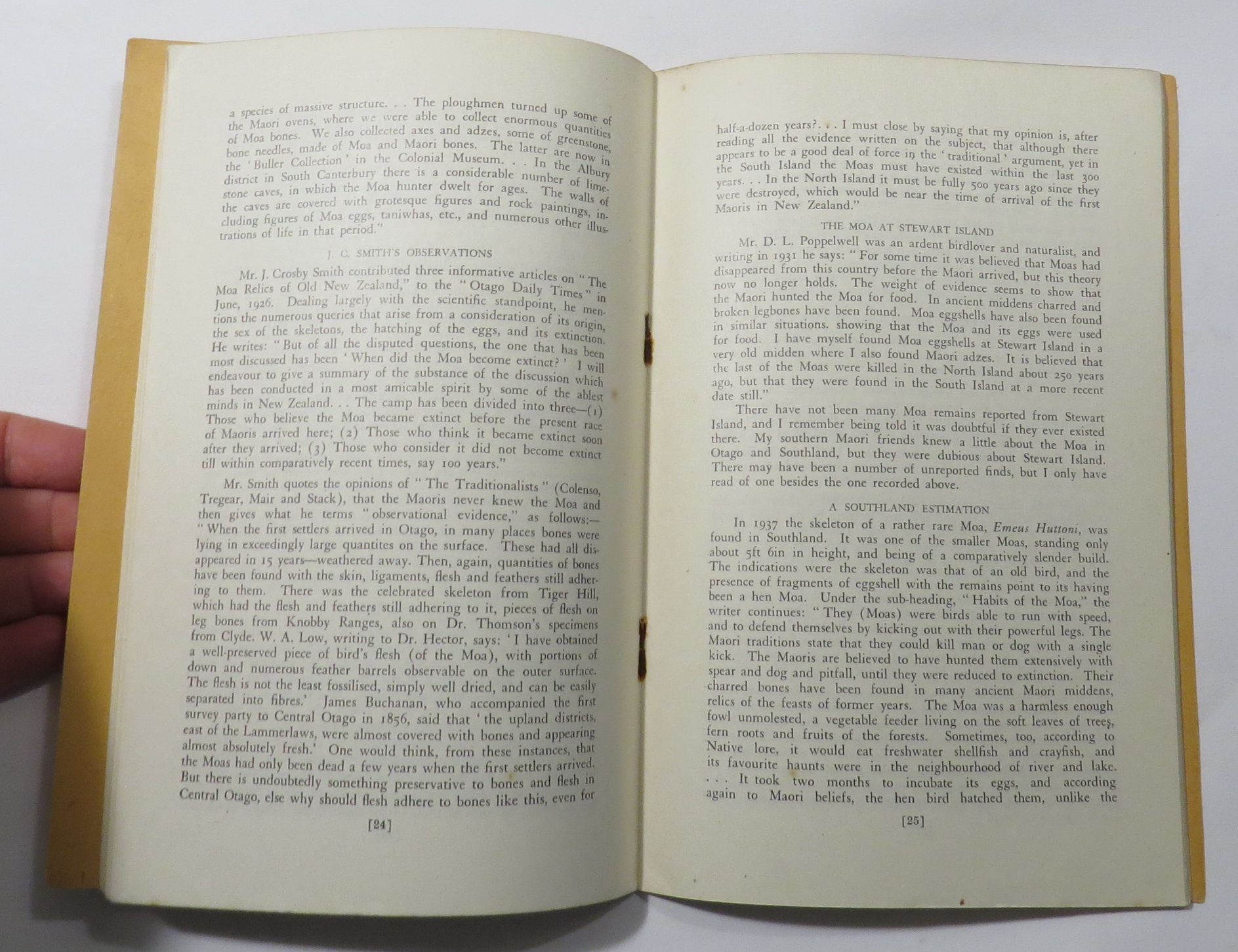The Moa : When Did It Become Extinct? Maori Traditions and Pakeha ...