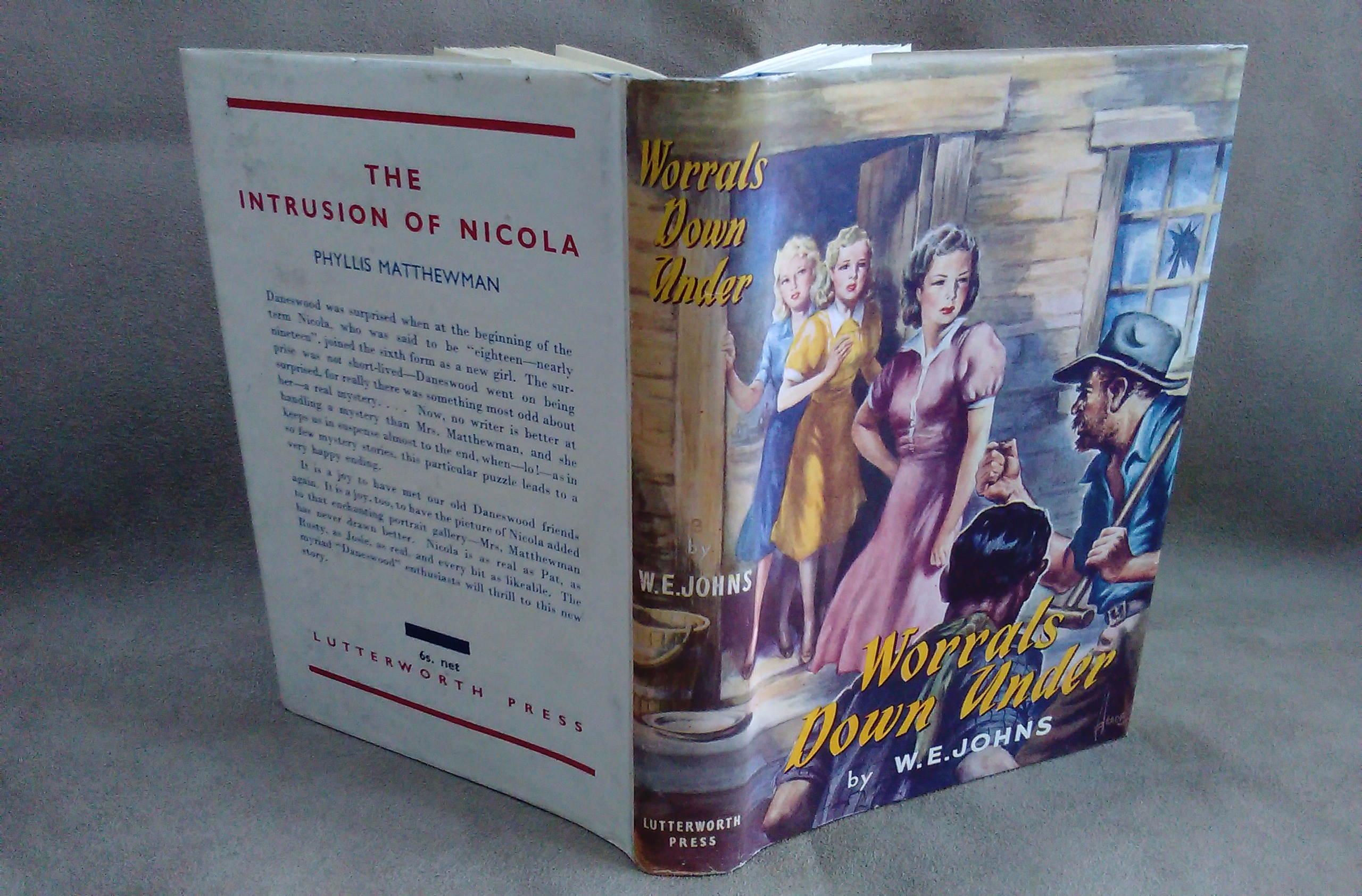 Worrals Down Under by W E Johns: Fine Hardcover (1948) 1st Edition ...