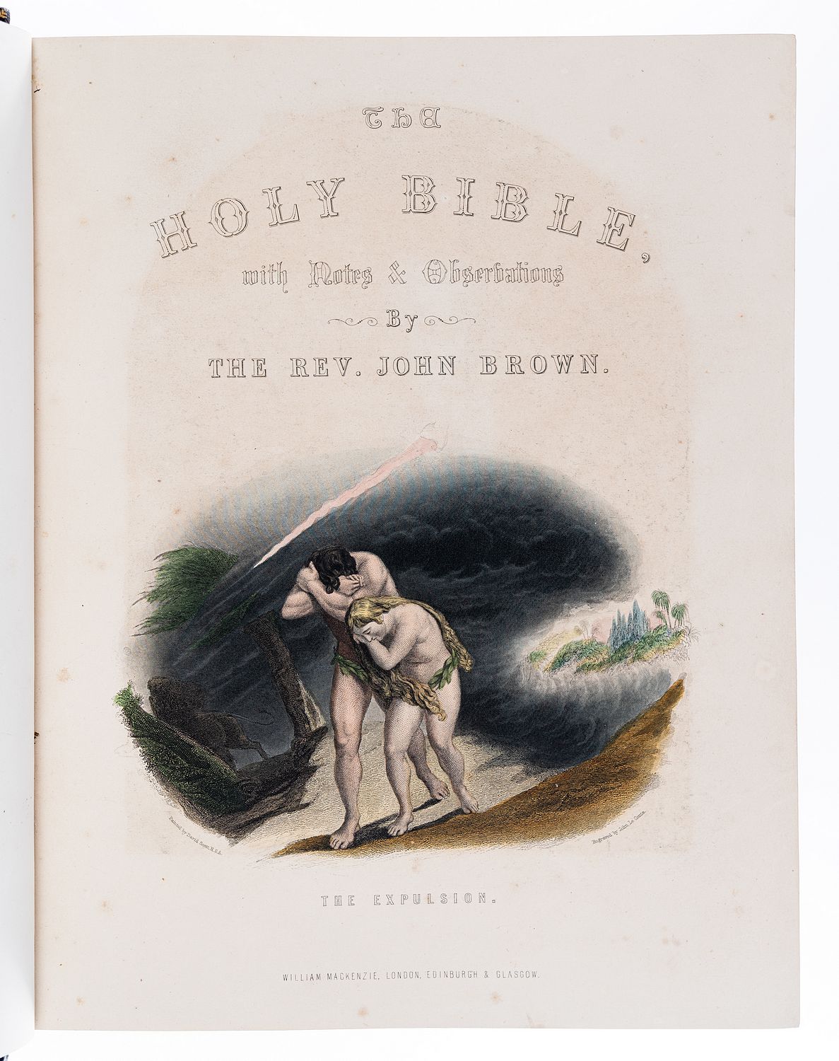 The Holy Bible with Notes & Observations by the Rev. John Brown The ...