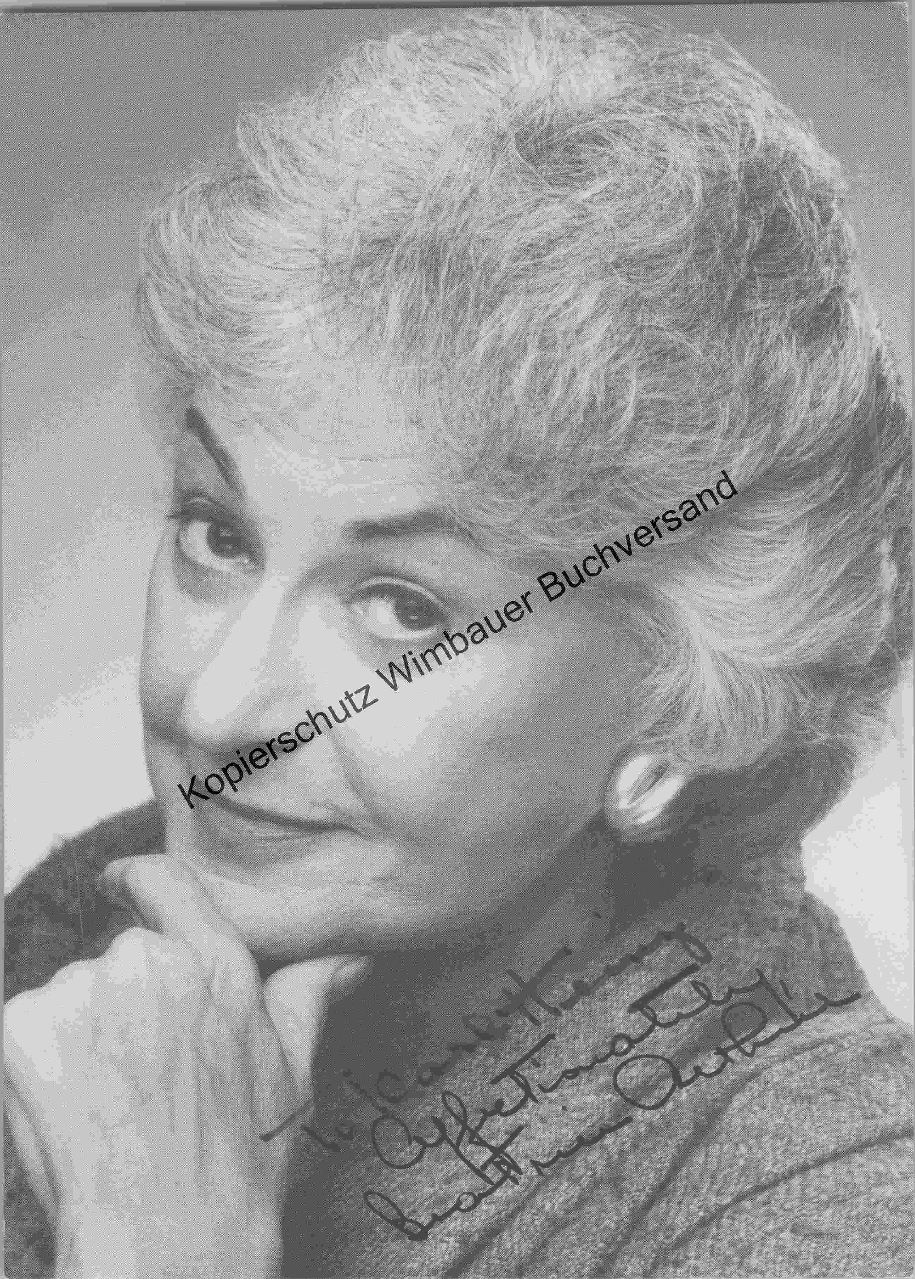 Original Autograph Beatrice Arthur (1922-2009) Golden Girls ...