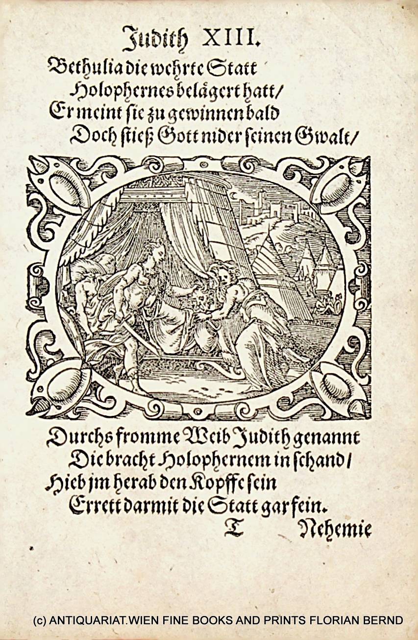 Judit 13 Judits Rettungstat Judith enthauptet Holofernes / Book of ...