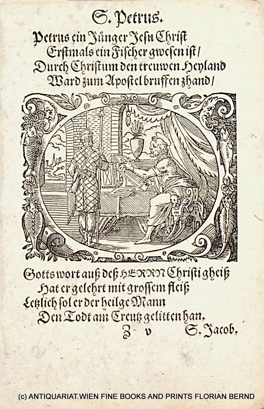 Apostel Petrus, Simon Petrus / Saint Peter, Peter the Apostle: (1571 ...