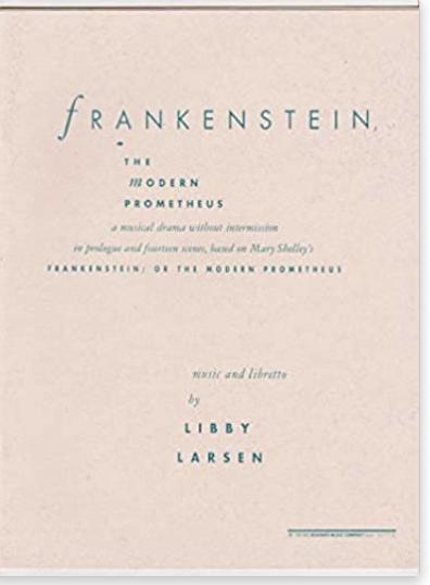 Frankenstein, or, The Modern Prometheus: A musical drama without ...