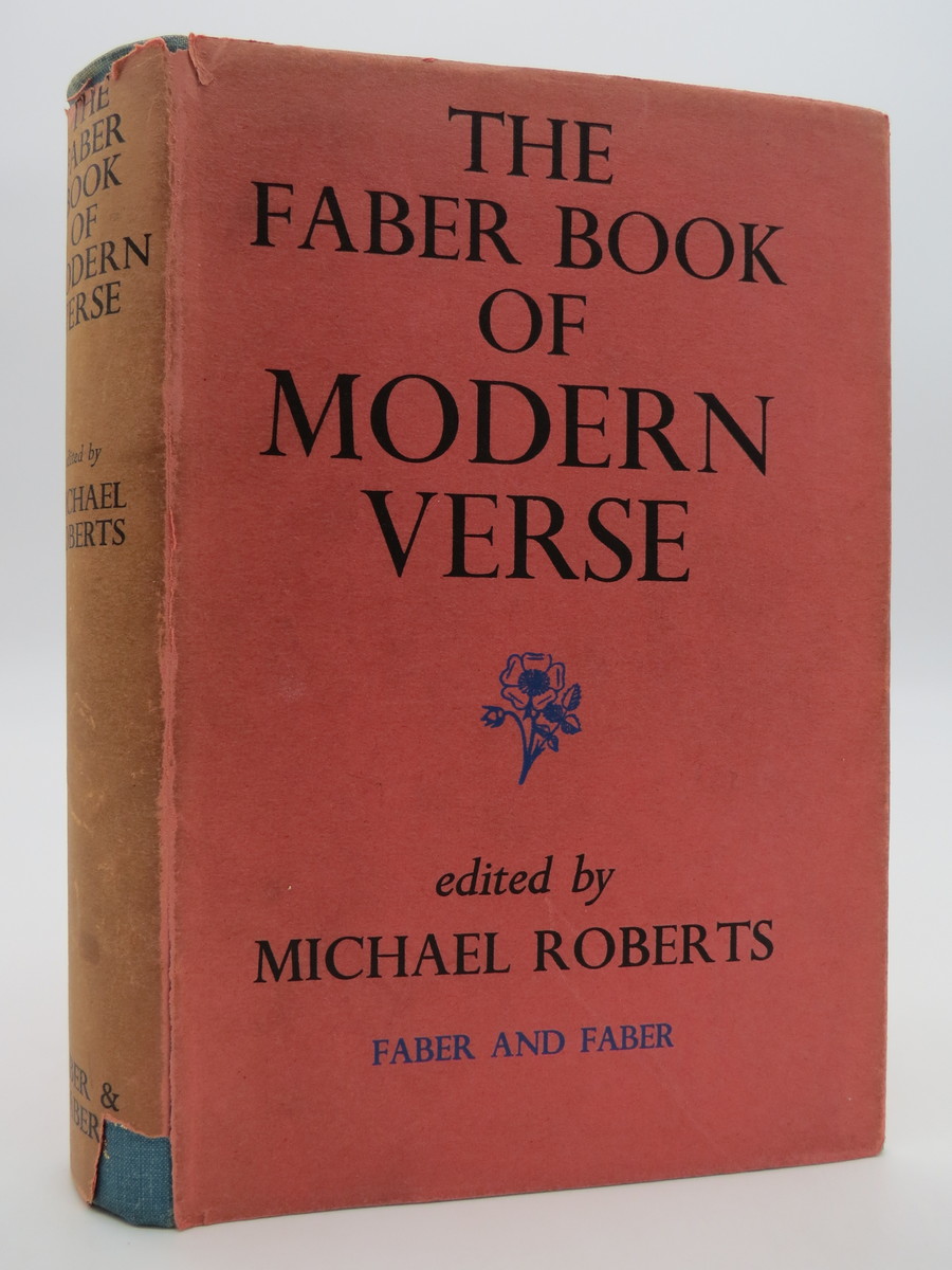 THE FABER BOOK OF MODERN VERSE (DJ Protected by a Brand New, Clear ...