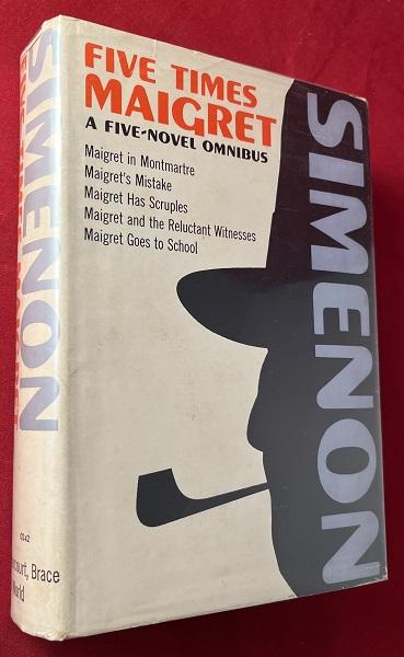 Five Times Maigret: A Maigret Omnibus by Georges Simenon by (Detective ...