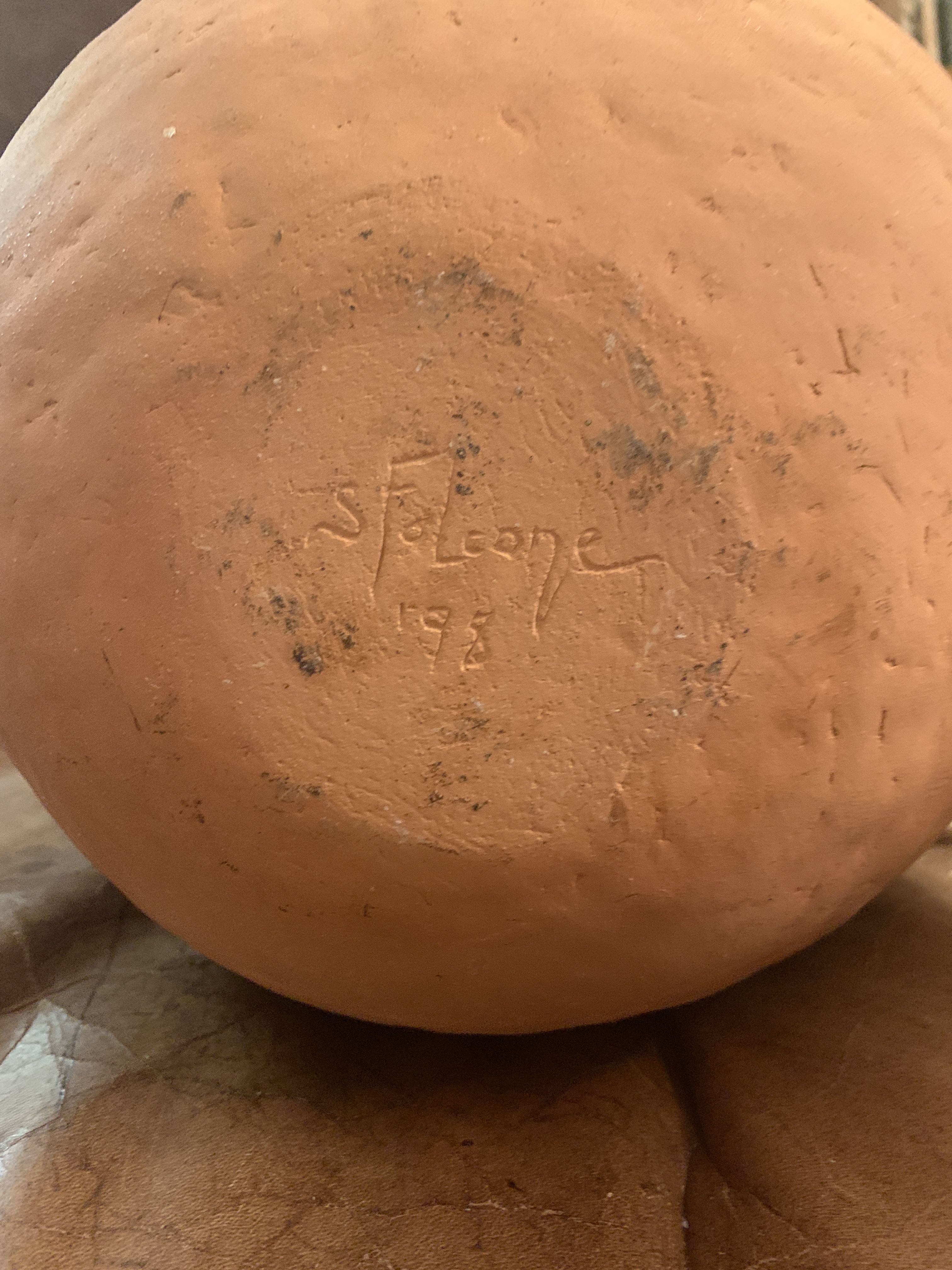 Large Mohawk Traditional Castellated Pot "12" x "8" by Signed and Dated ...