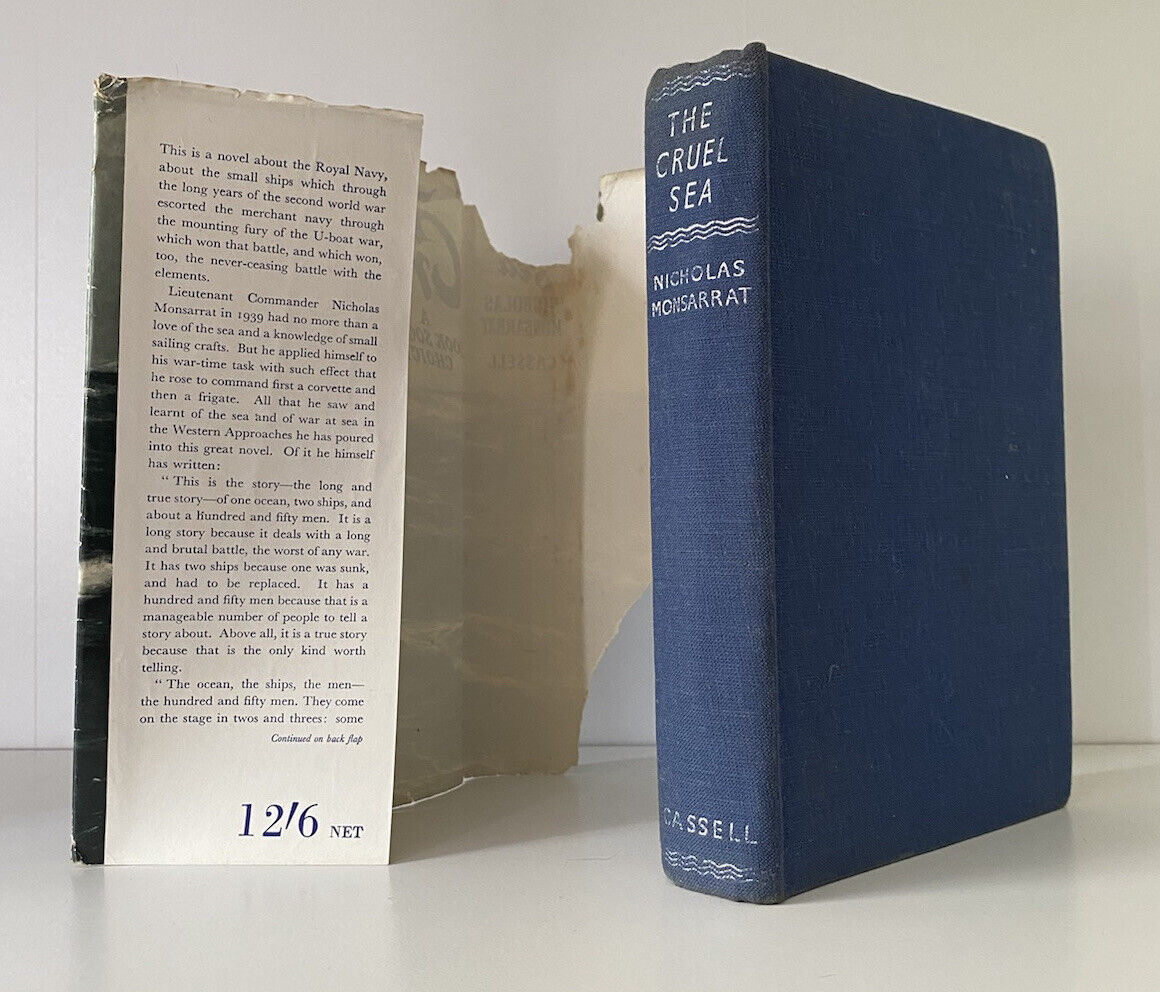 The Cruel Sea by Nicholas Monsarrat: Very Good Hardcover (1951) 1st ...