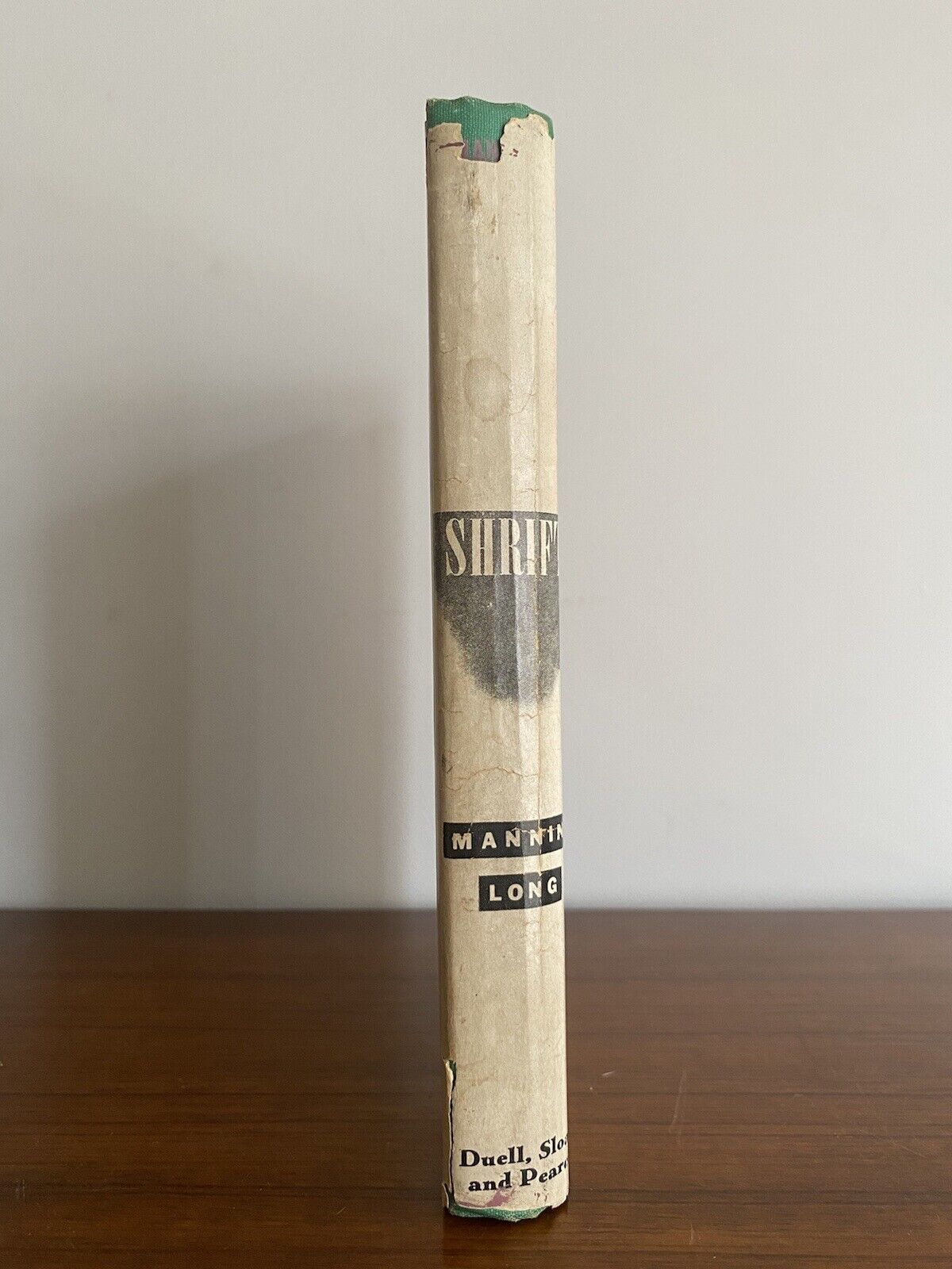 Short Shrift by Manning Long: Very Good Hardcover (1945) 1st Edition ...