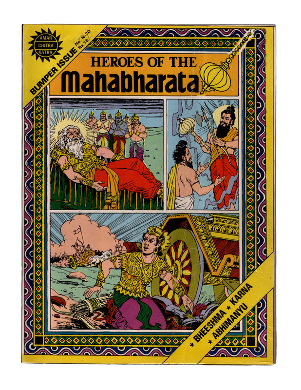 HEROES OF THE MAHABHARATA, Bumper Issue No. N-20 Featuring Stories ...