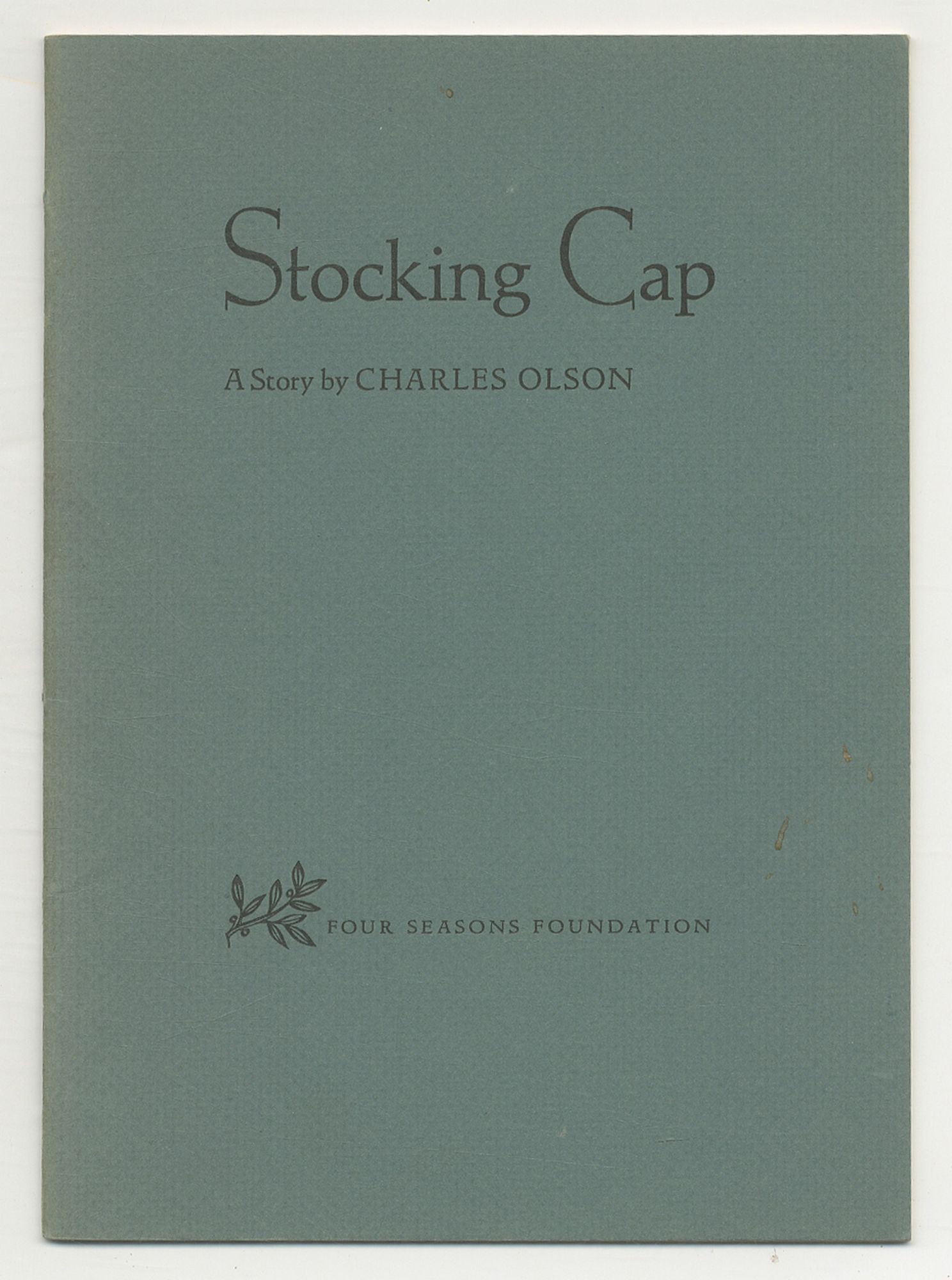 Stocking Cap. A Story by OLSON, Charles: Near Fine Softcover (1966) | Between the Covers-Rare ...