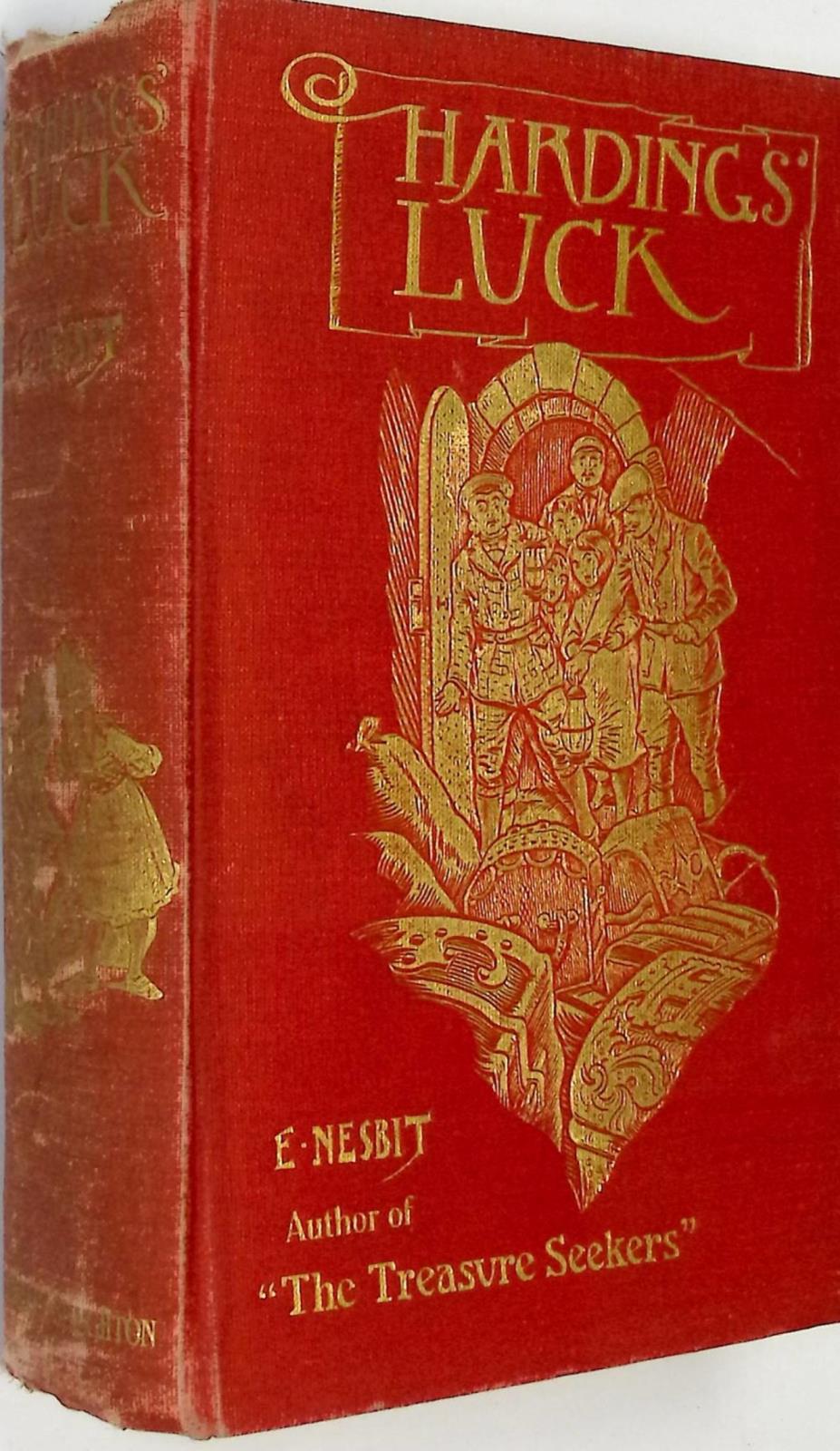 Harding's Luck by Nesbit, E; Millar, H R [illus.]: Good Red hardback ...